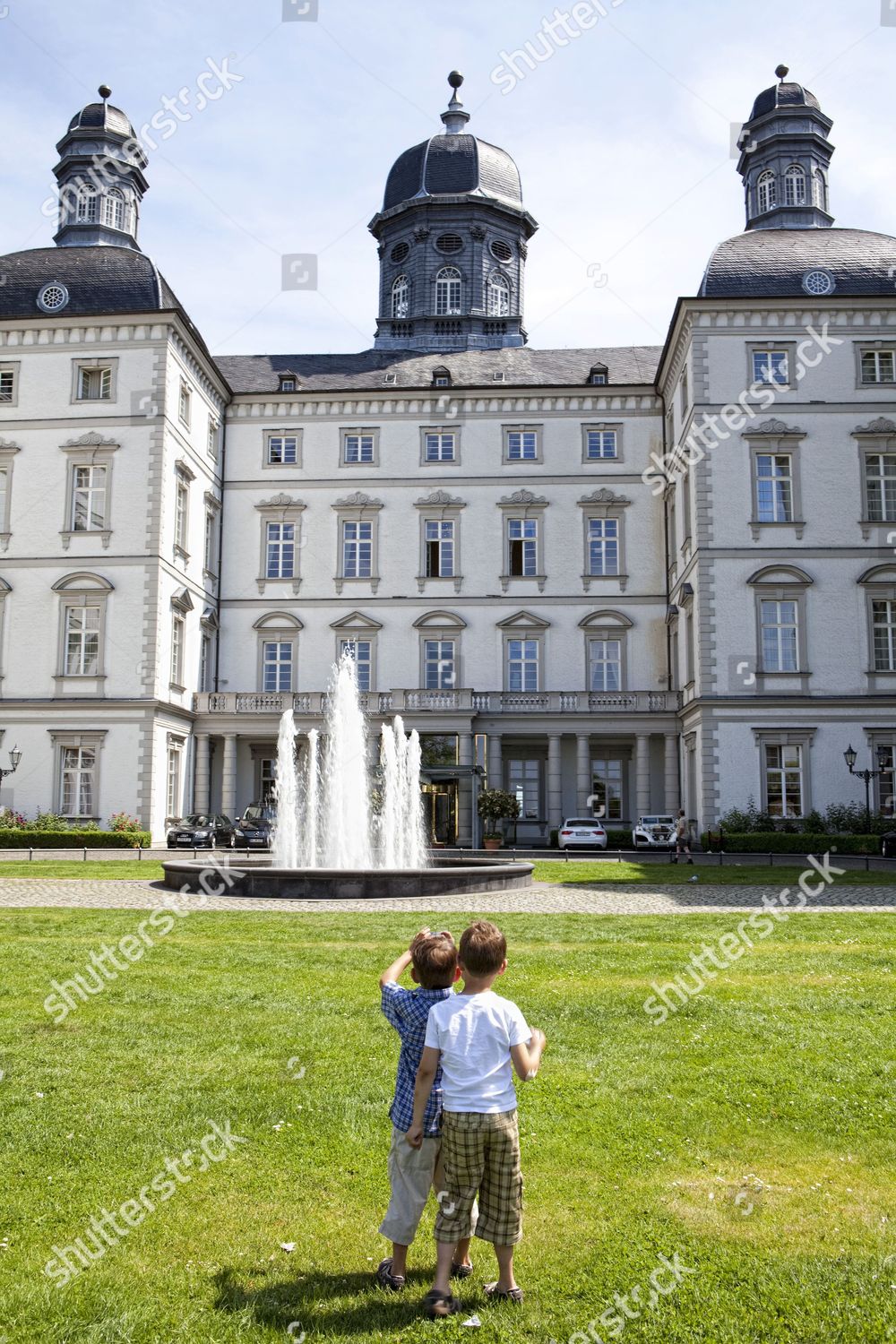 Grandhotel Schloss Bensberg Castle Bensberg Bergisch Editorial Stock ...