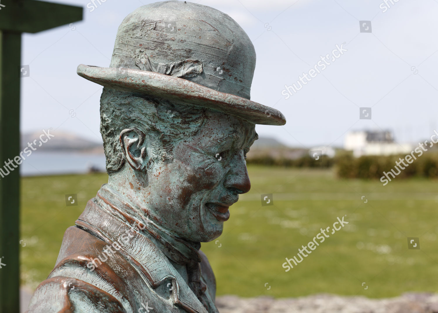 Monument Charlie Chaplin 1998 Waterville Ring Editorial Stock Photo ...