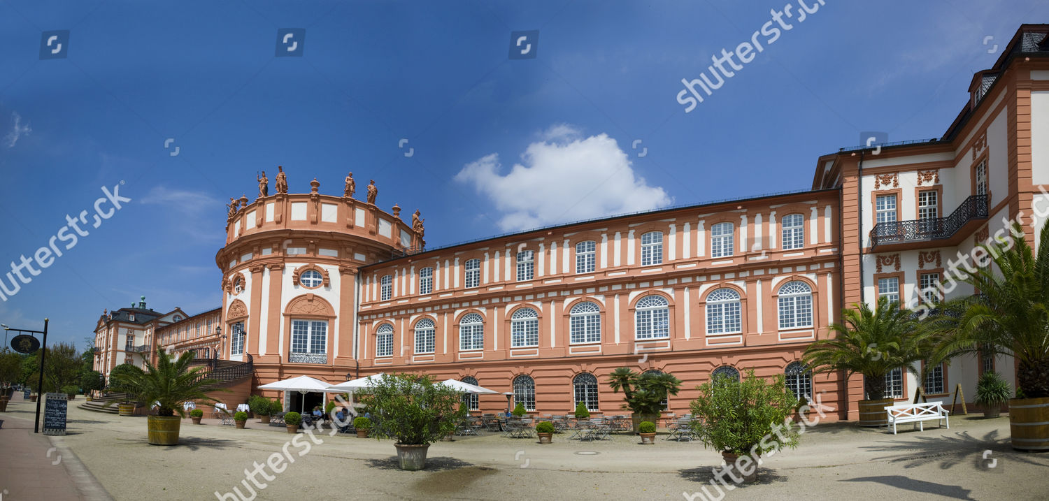 Schloss Biebrich Palace Biebrich Borough Wiesbaden Editorial Stock ...