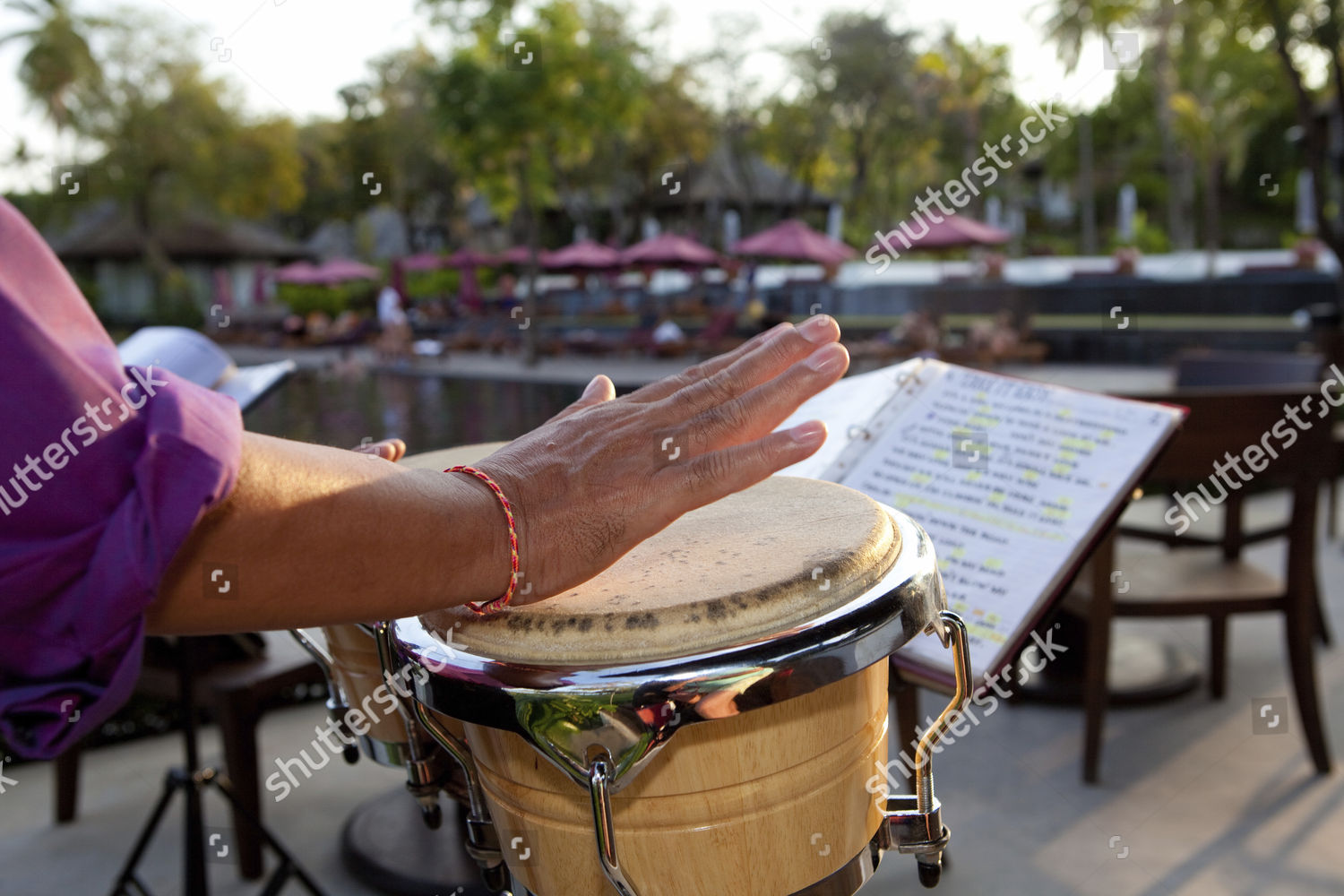 Man Playing Hand Drum Editorial Stock Photo - Stock Image | Shutterstock