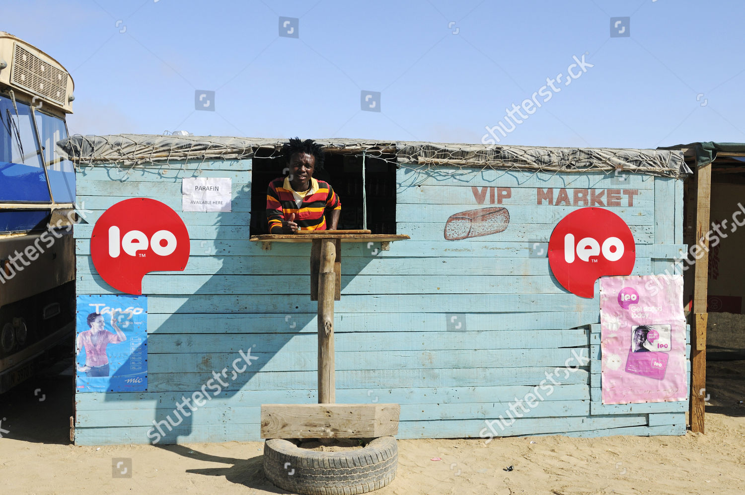 Vendor Vip Market Shop Mondesa Township Editorial Stock Photo - Stock ...