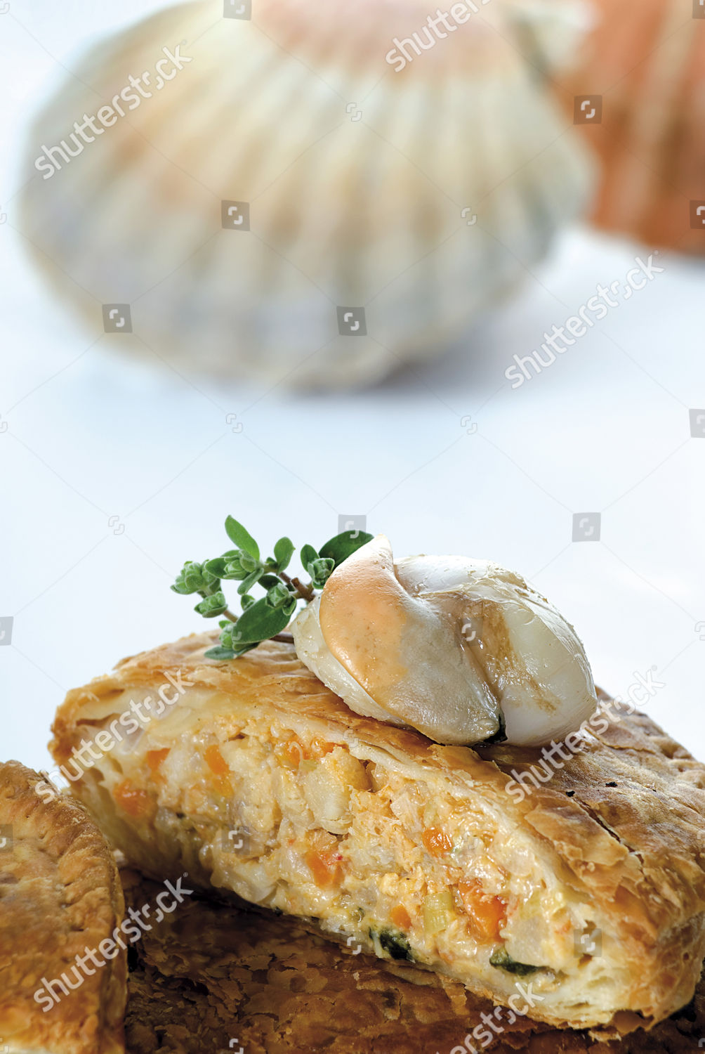 Seafood Puff Pastry Editorial Stock Photo - Stock Image | Shutterstock