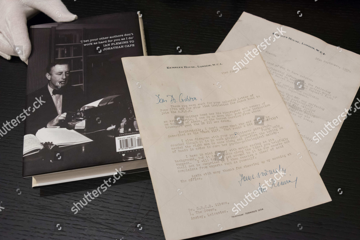 Man Golden Typewriter By Fergus Fleming Editorial Stock Photo - Stock ...