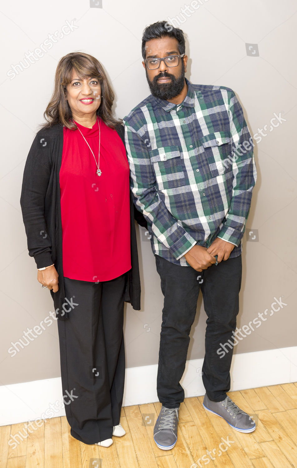 Romesh Ranganathan Shanthi Mum Editorial Stock Photo - Stock Image ...