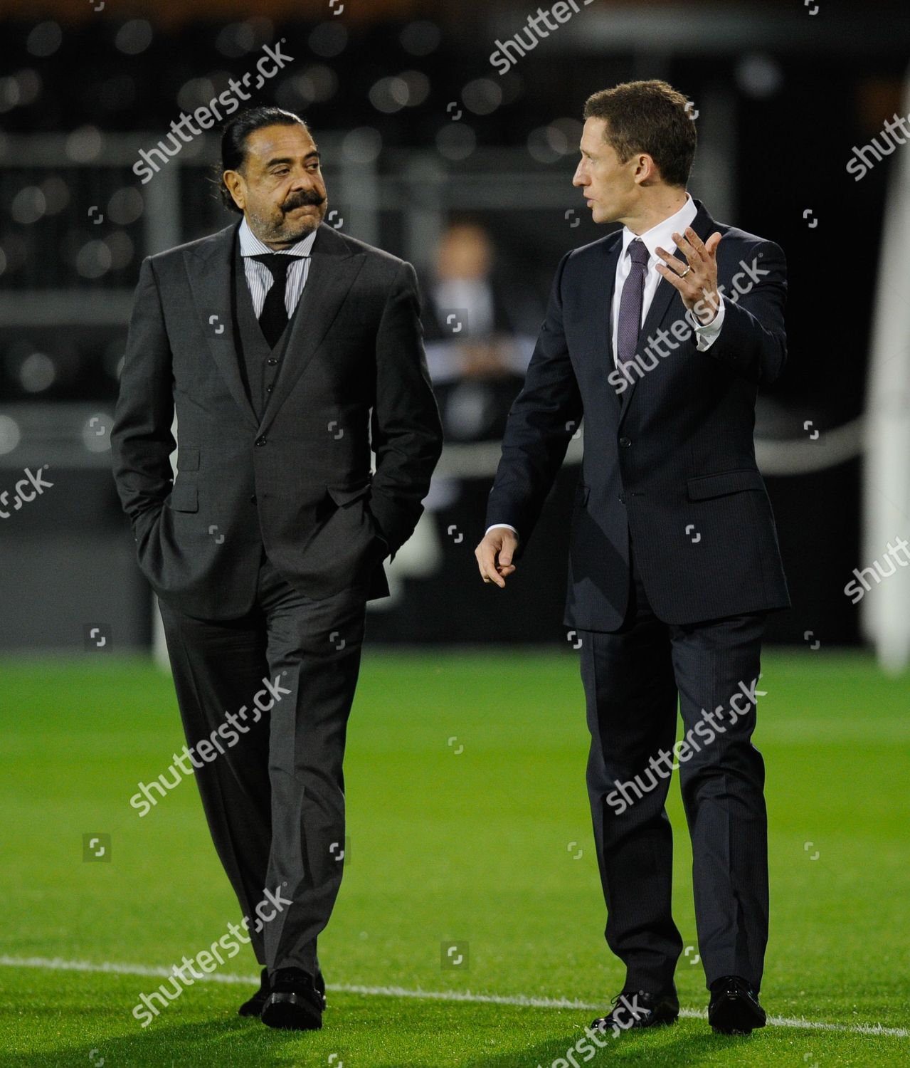 Fulham Owner Shahid Khan Ceo Alistair Editorial Stock Photo - Stock ...