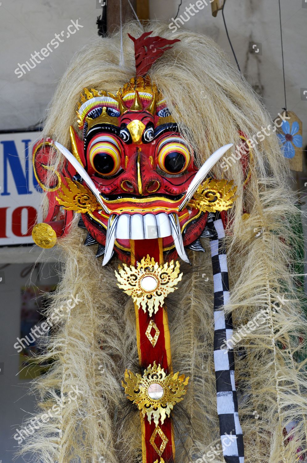 Balinese Mask Market Bedugul Bali Indonesia Editorial Stock Photo ...