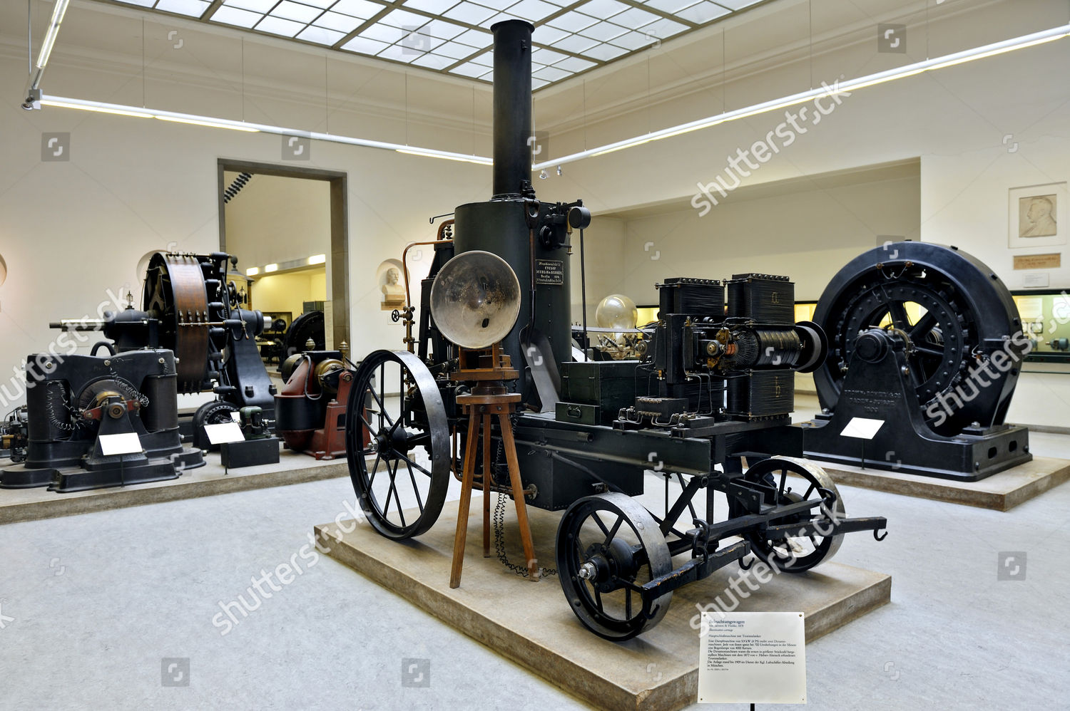 Lighting Car By Siemens Halske 1878 Editorial Stock Photo - Stock Image ...