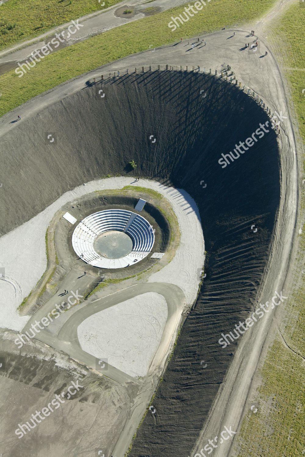 Aerial View Tailings Dam Waste Dump Editorial Stock Photo - Stock Image ...