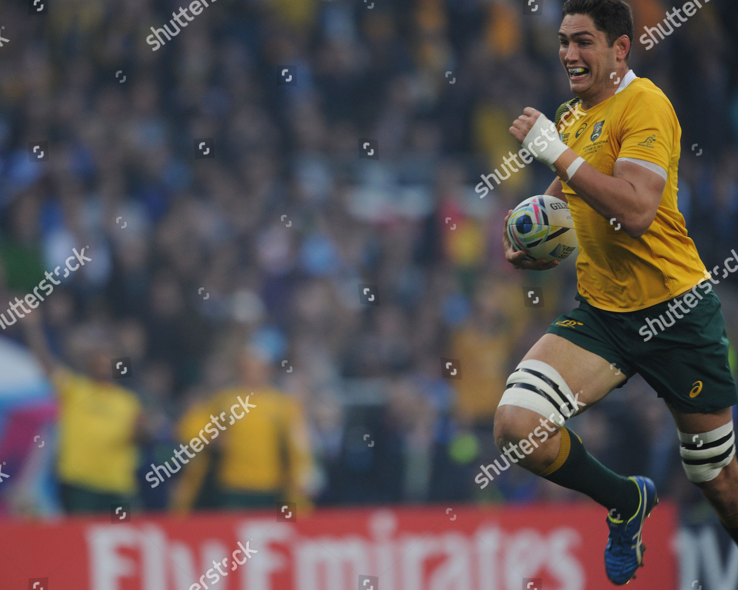Rob Simmons Australia Scores Early Try Editorial Stock Photo - Stock ...