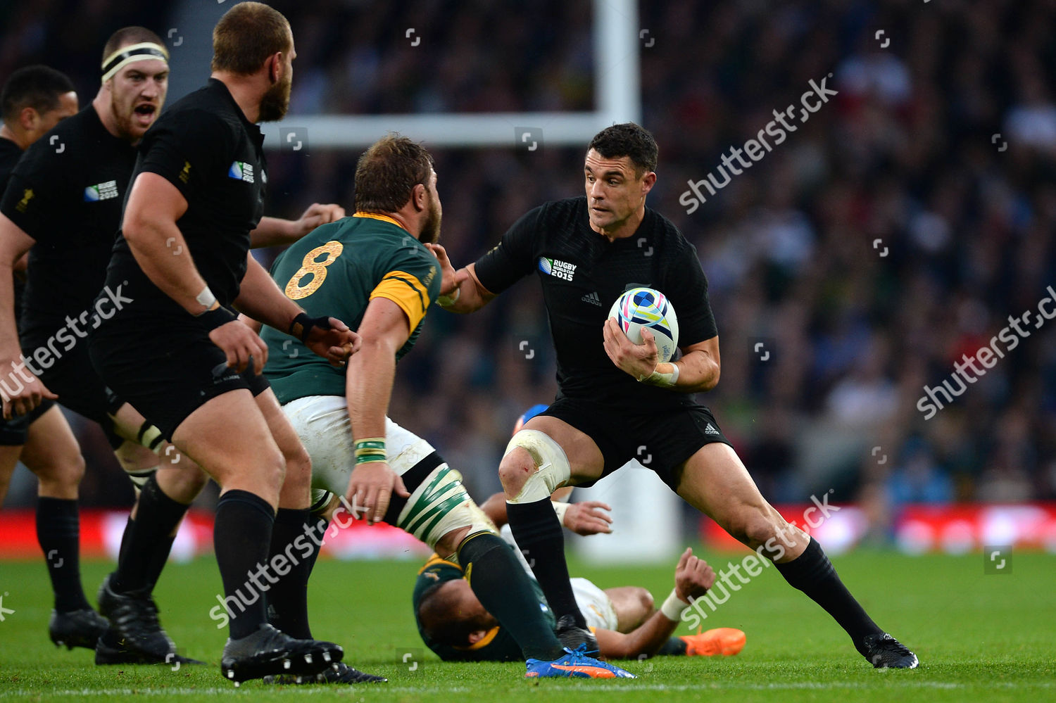 Dan Carter New Zealand Takes On Editorial Stock Photo - Stock Image ...