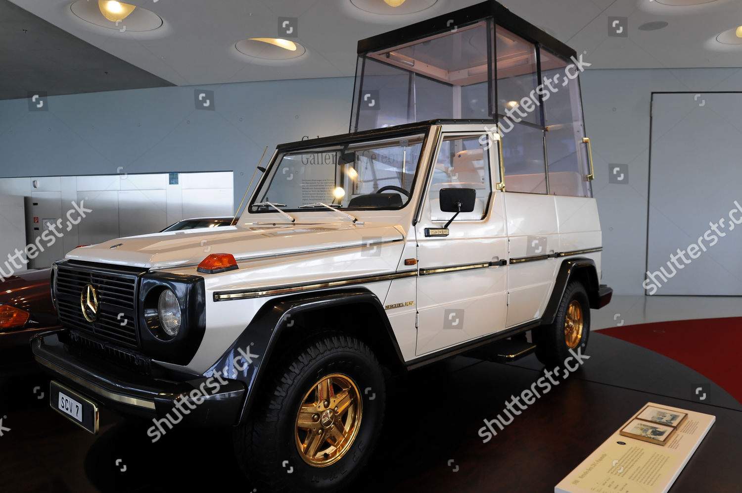 Mercedes Benz 230 G Popemobile Built Editorial Stock Photo - Stock ...