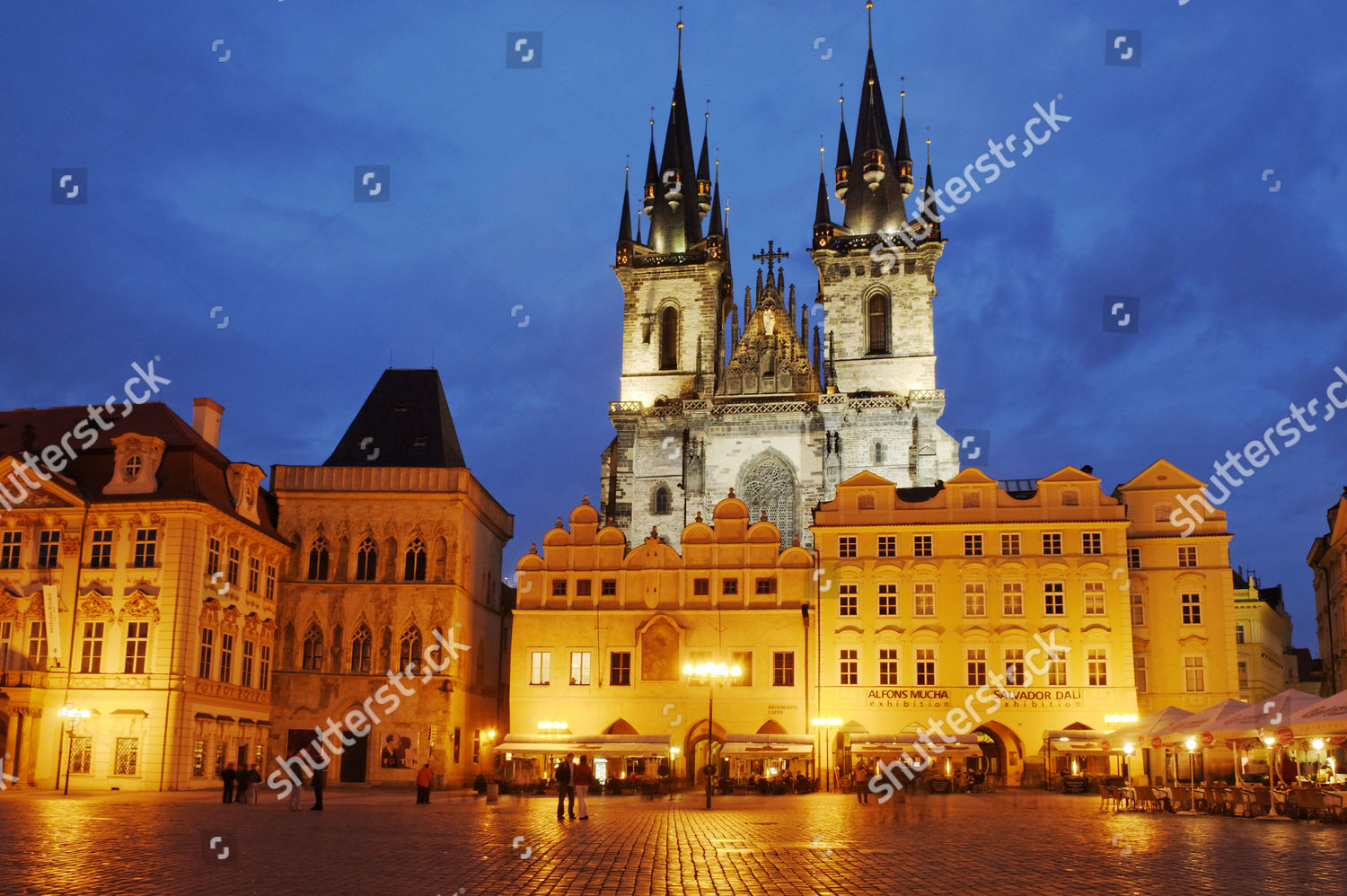 Historic Old Town Square Church Our Editorial Stock Photo - Stock Image ...