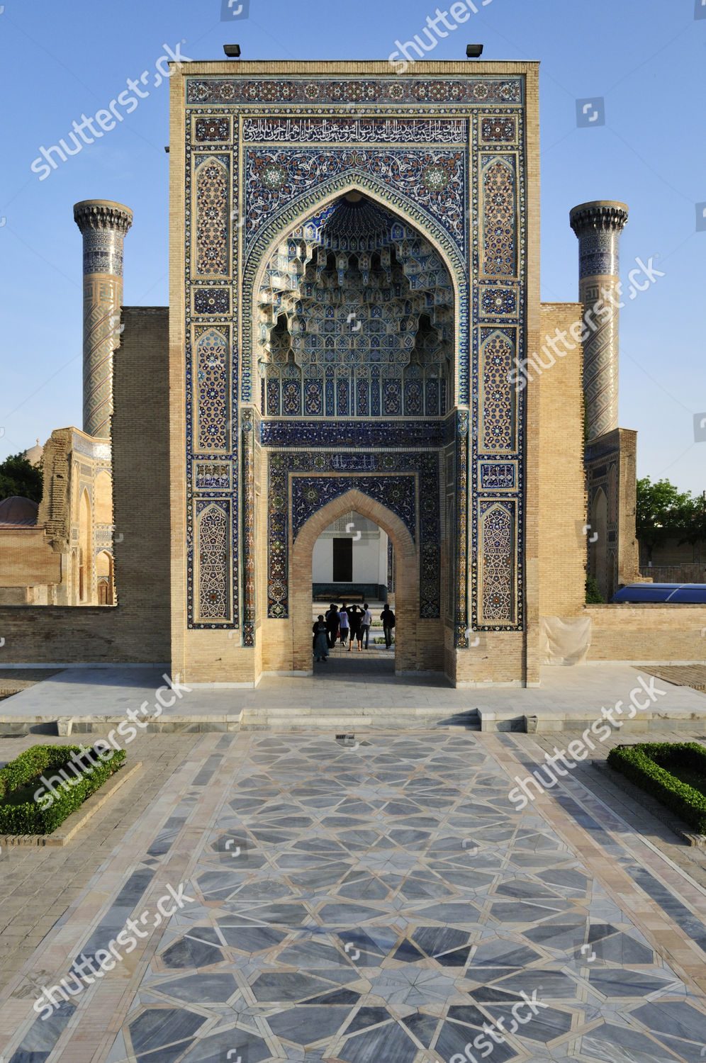 Gur Emir Guramir Guri Amir Mausoleum Editorial Stock Photo - Stock ...