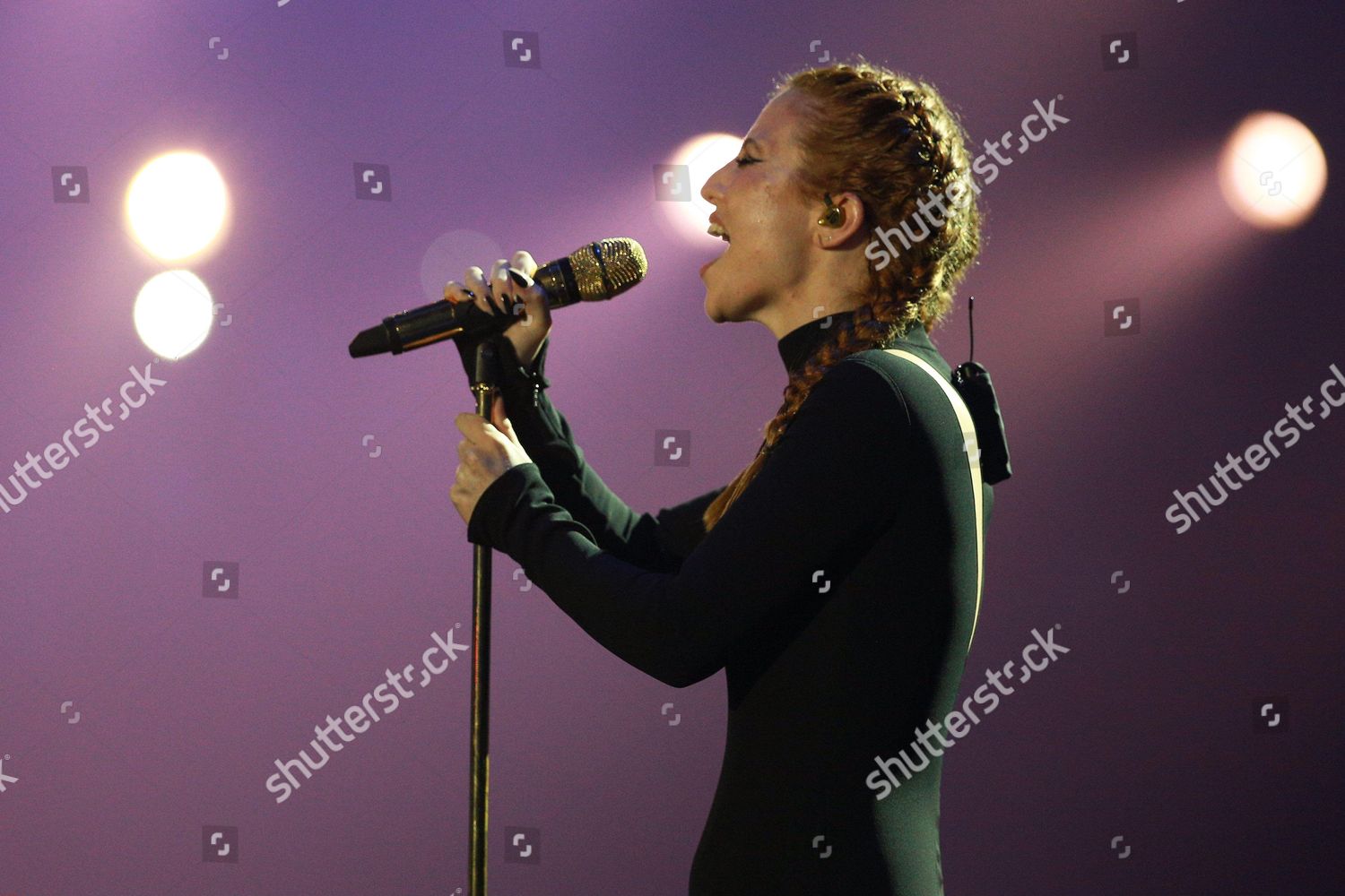 Jess Glynne Performs On Stage Editorial Stock Photo - Stock Image ...