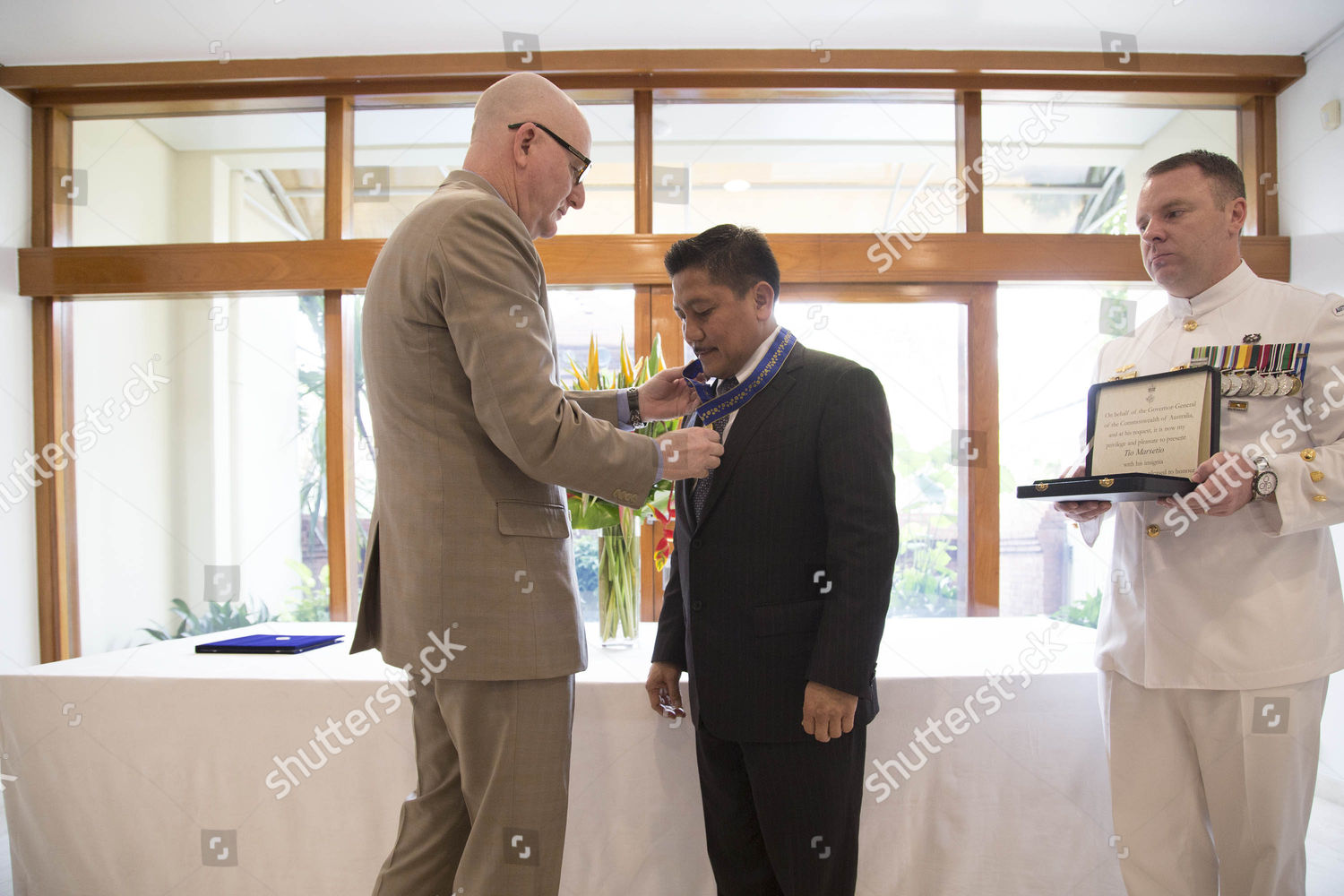 Australian Ambassador Indonesia Paul Grigson Giving Editorial Stock ...