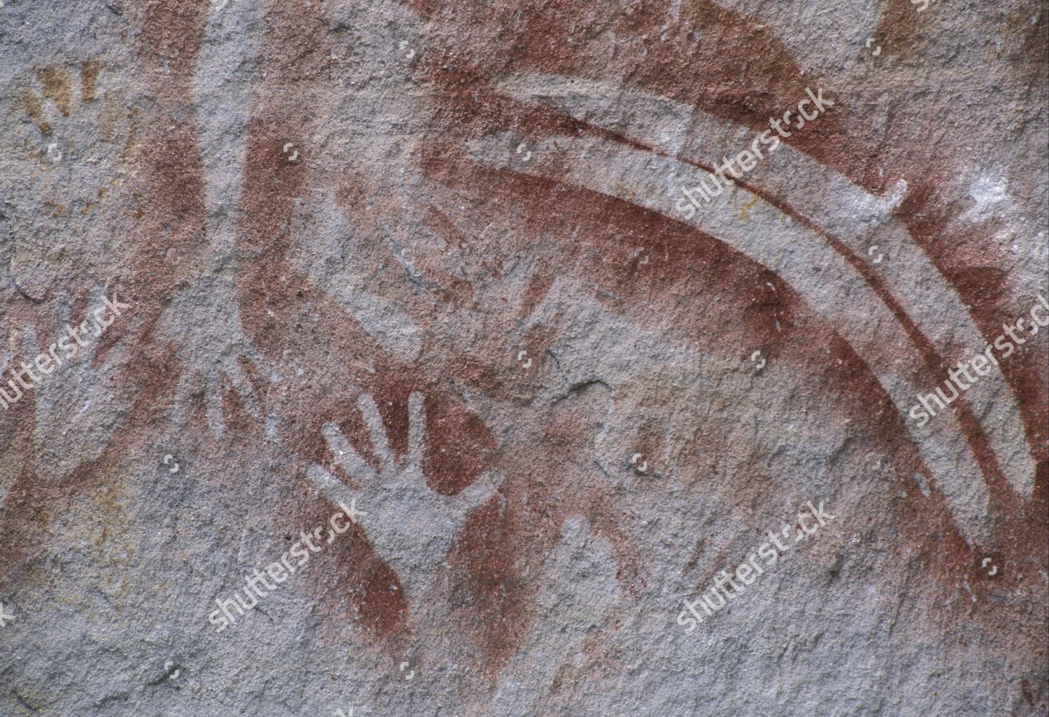 Petroglyphs Aboriginal Art Carnarvon National Park Editorial Stock ...