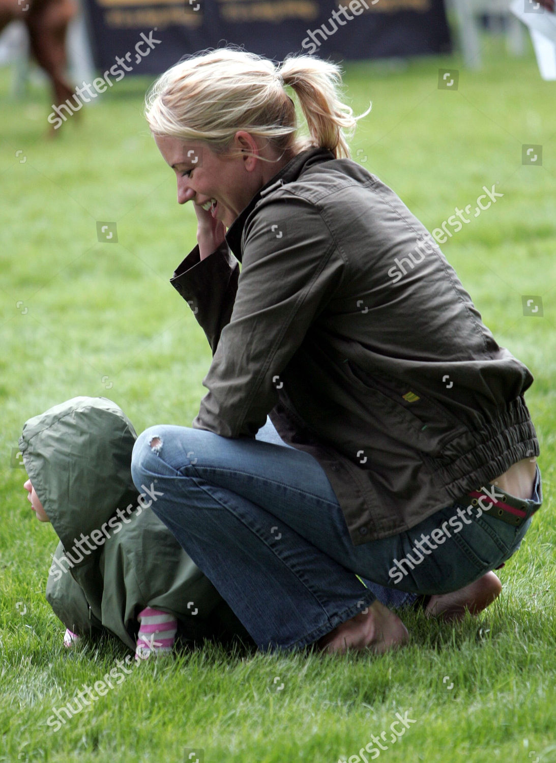 Sara Cox Daughter Lola Anne Editorial Stock Photo - Stock Image ...