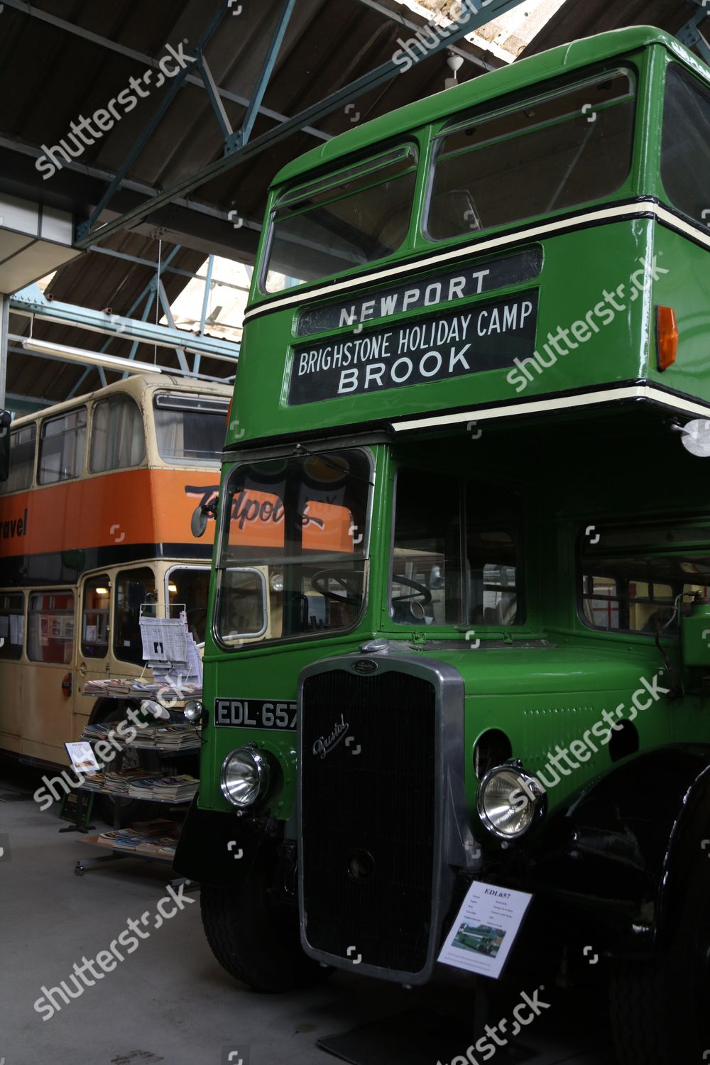 Isle Wight Bus Coach Museum Ryde Editorial Stock Photo - Stock Image ...