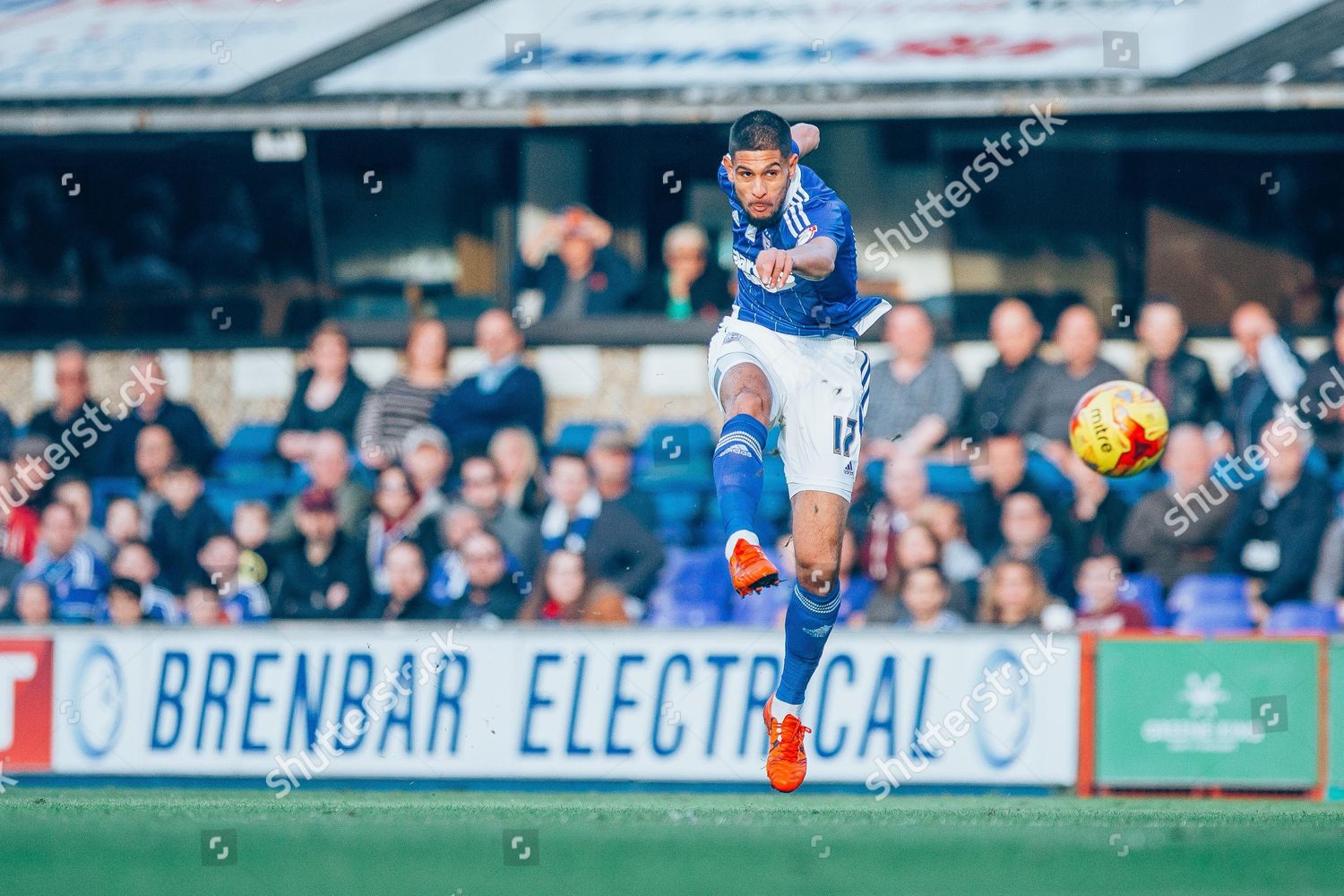 Kevin Bru Vollys Towards Goal Ipswich Editorial Stock Photo - Stock ...