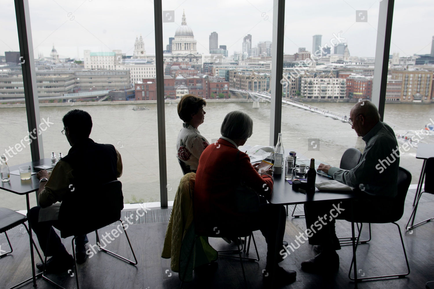 Tate Modern Restaurant London England Britain Editorial Stock Photo ...