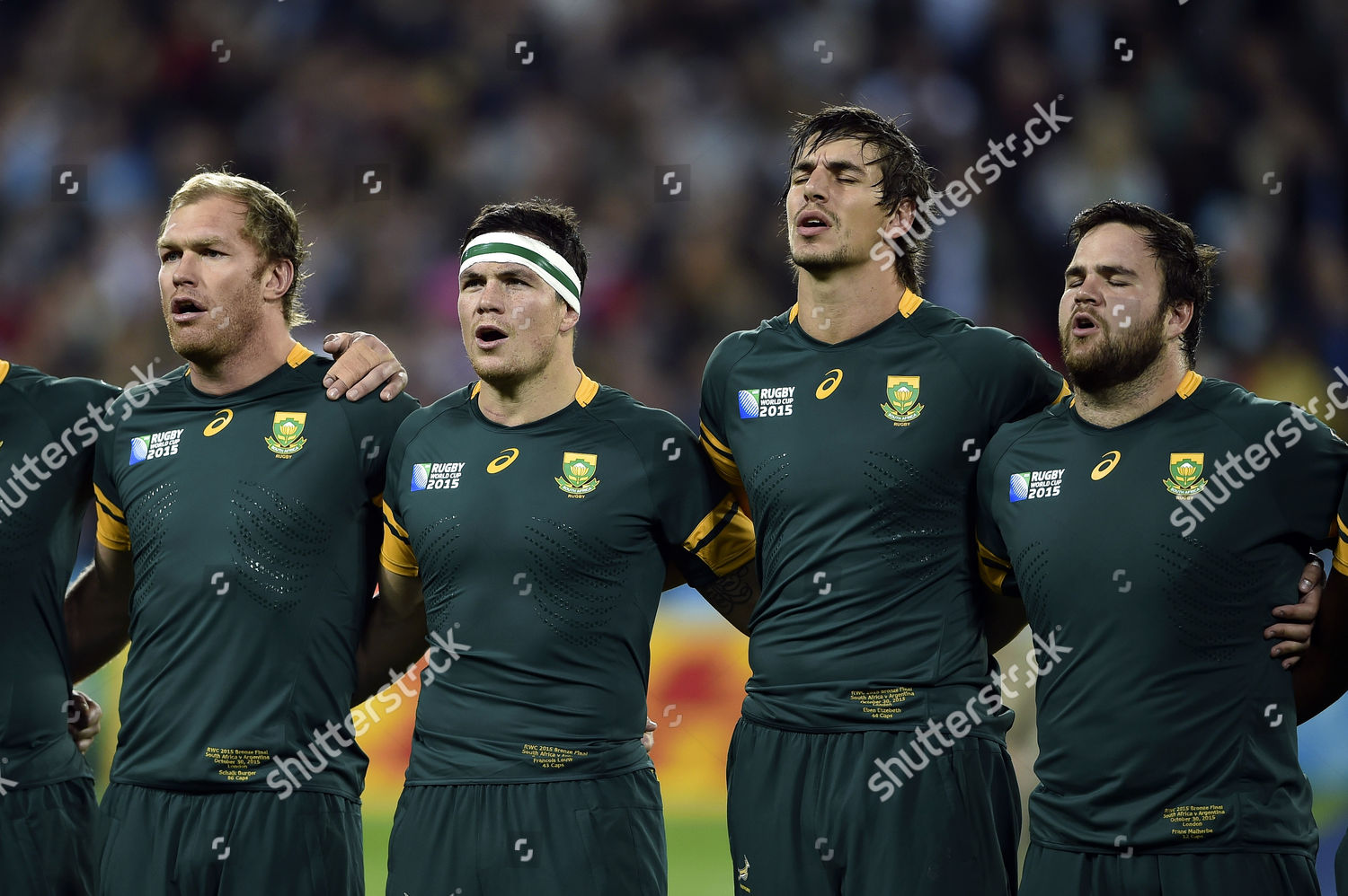 Schalk Burger Francois Louw Eben Etzebeth Editorial Stock Photo - Stock ...