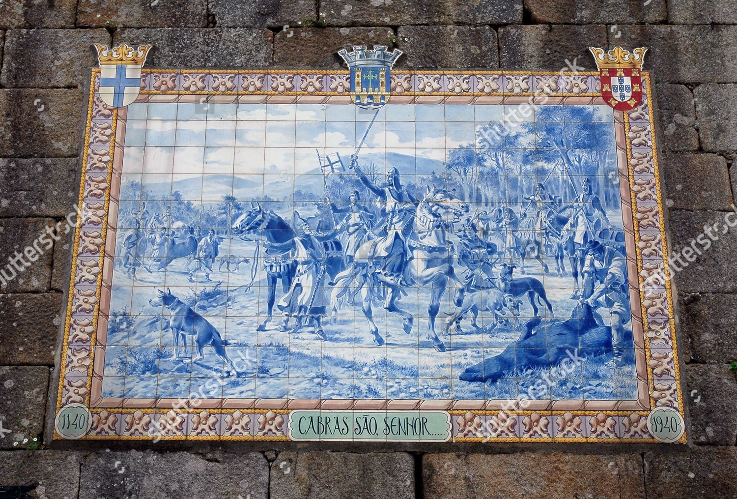 Azulejo Mural Editorial Stock Photo - Stock Image | Shutterstock
