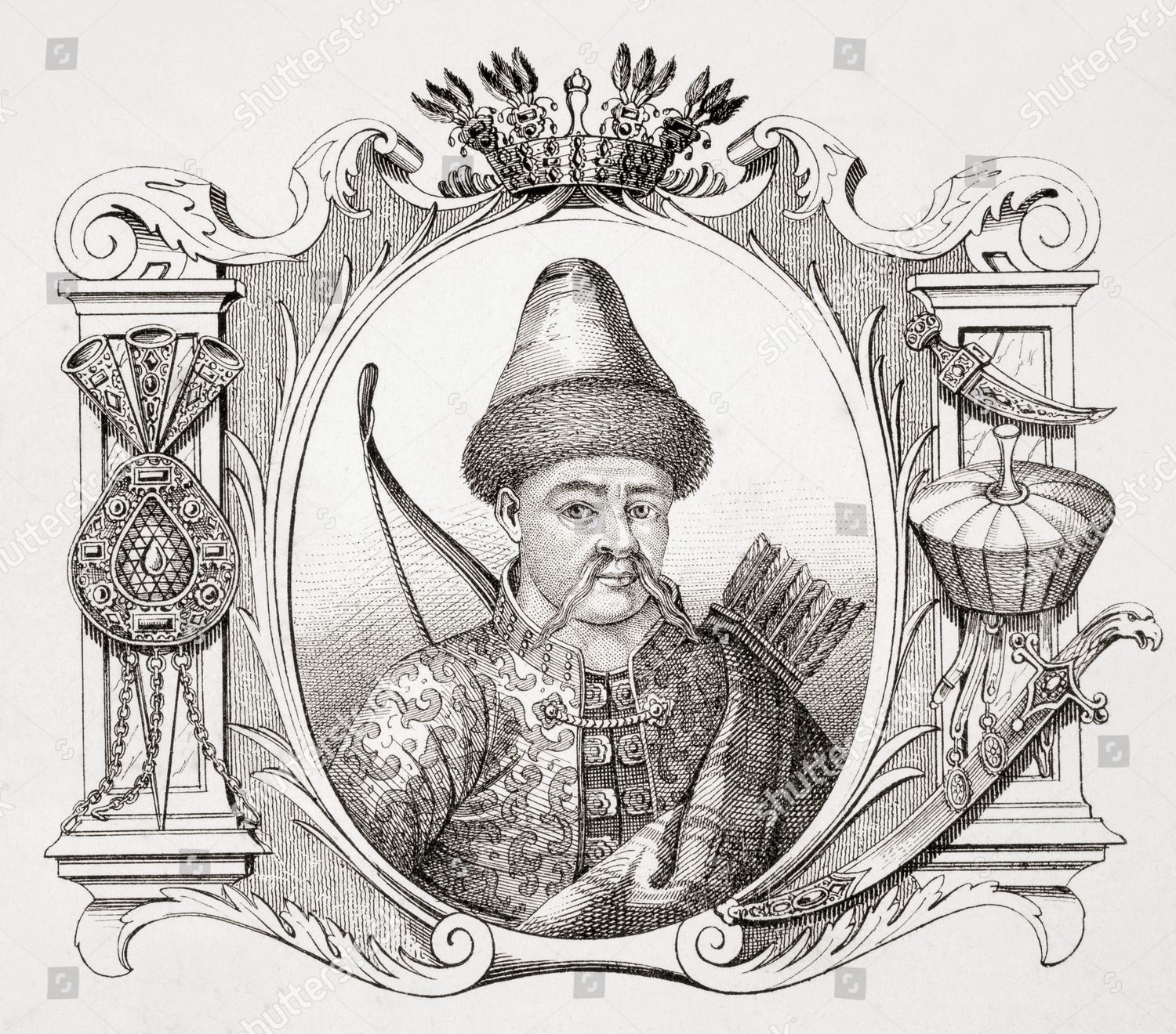 Tamerlane Timur 1320s 1330s 1405 Turkomongol Editorial Stock Photo ...