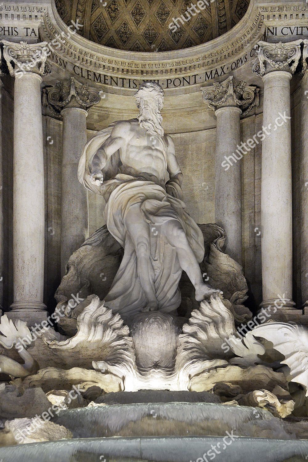 Trevi Fountain After Restoration Editorial Stock Photo - Stock Image ...