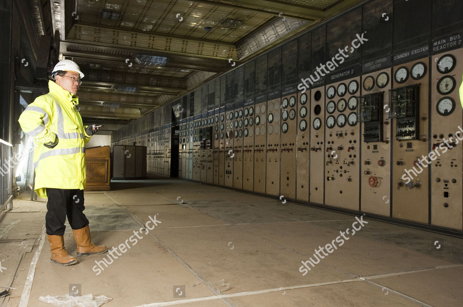 Old Control Room Above Turine Hall Editorial Stock Photo - Stock Image ...