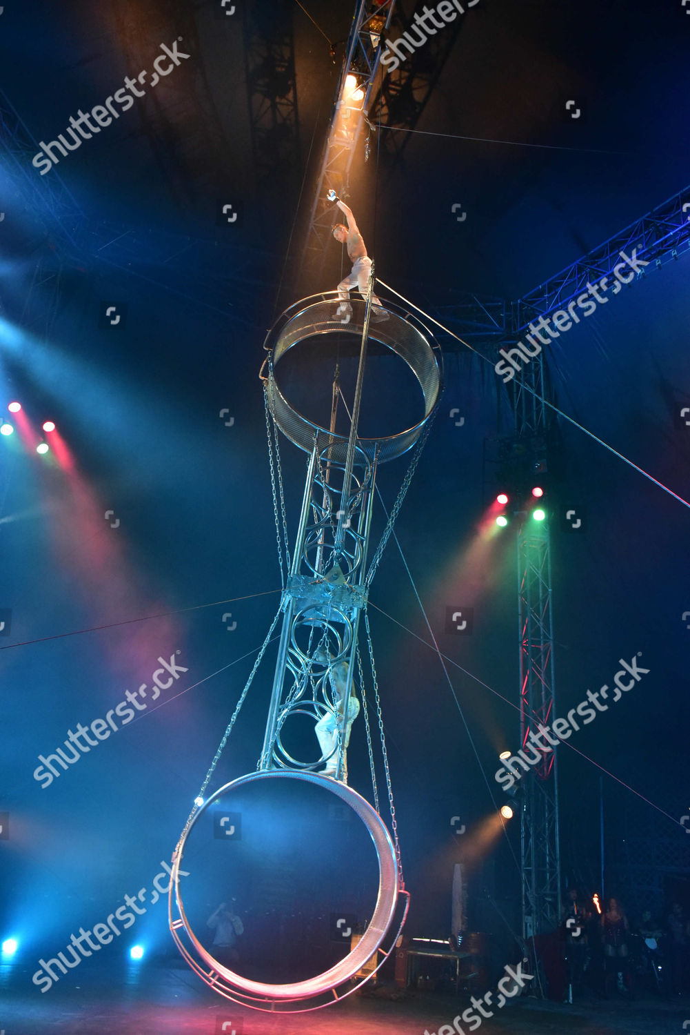 Wheel Death Duo Circus Horrors Editorial Stock Photo - Stock Image ...