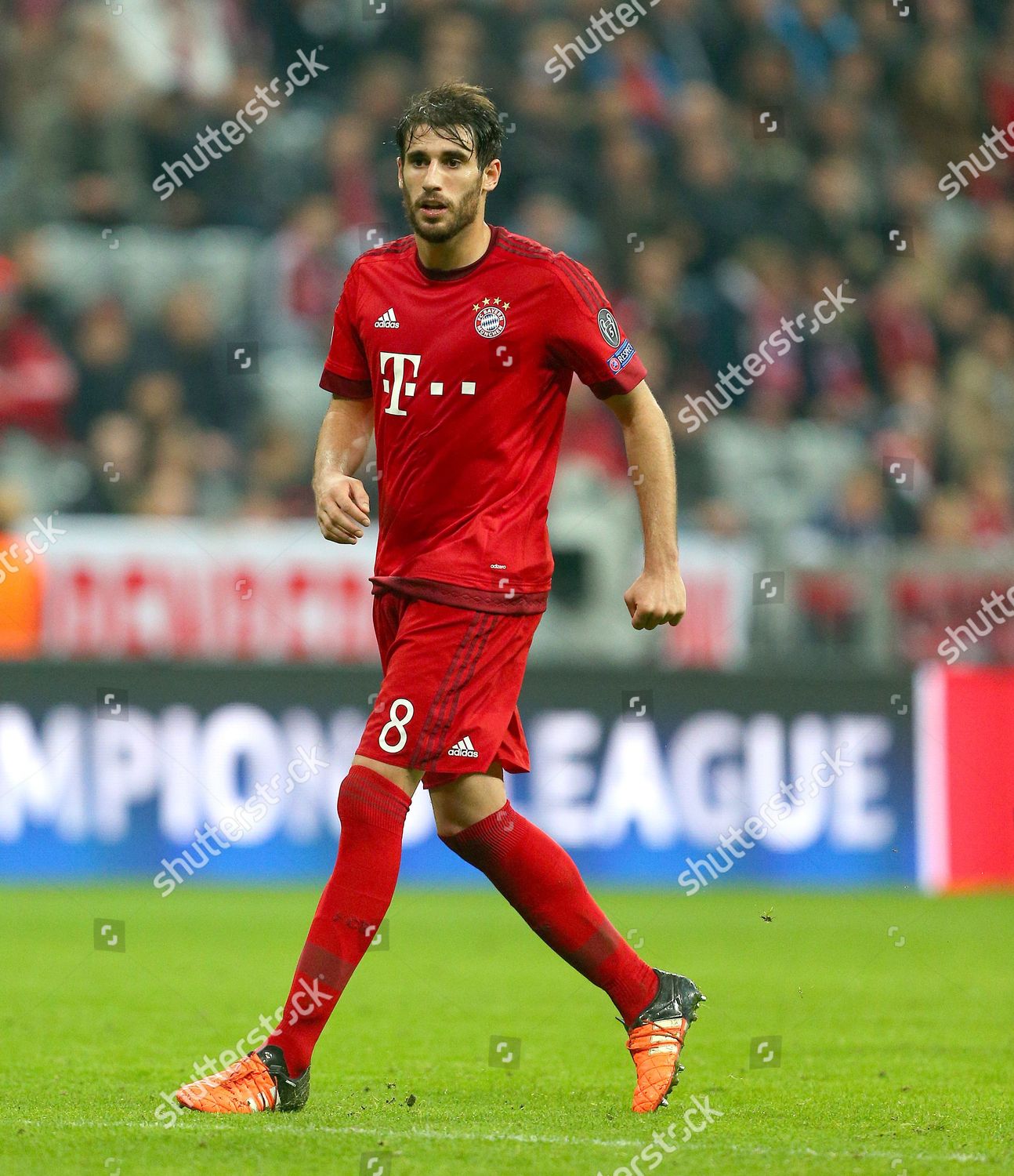 Javi Martinez Bayern Munich During Uefa Editorial Stock Photo - Stock ...