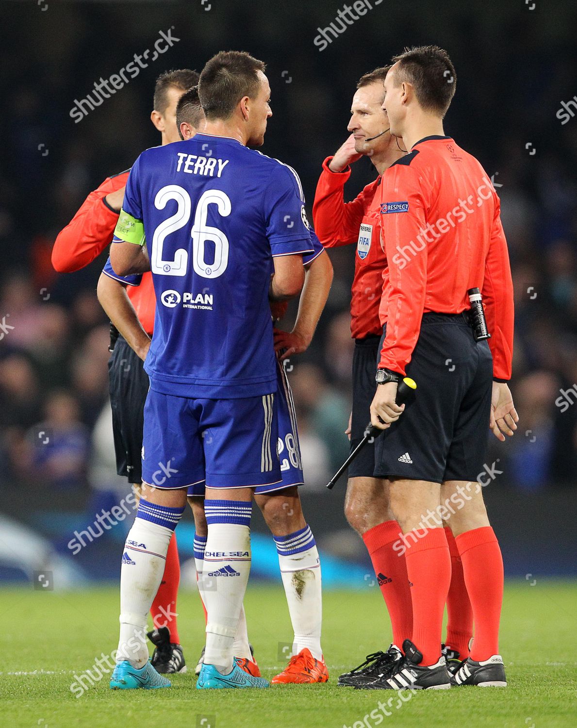 John Terry Chelsea Talks Referee His Editorial Stock Photo - Stock ...