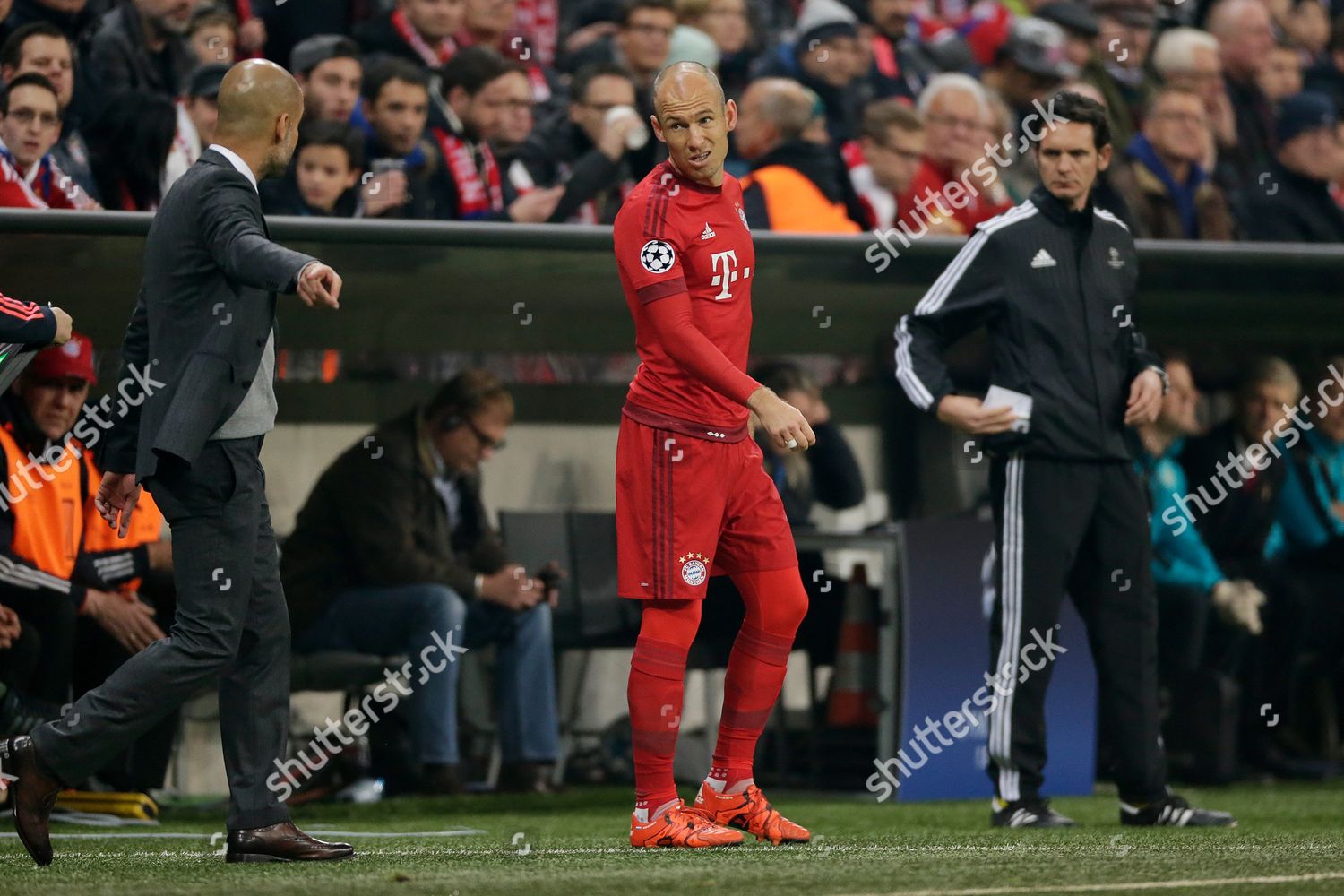 Coach Pep Guardiola Fc Bayern Munchen Editorial Stock Photo - Stock ...