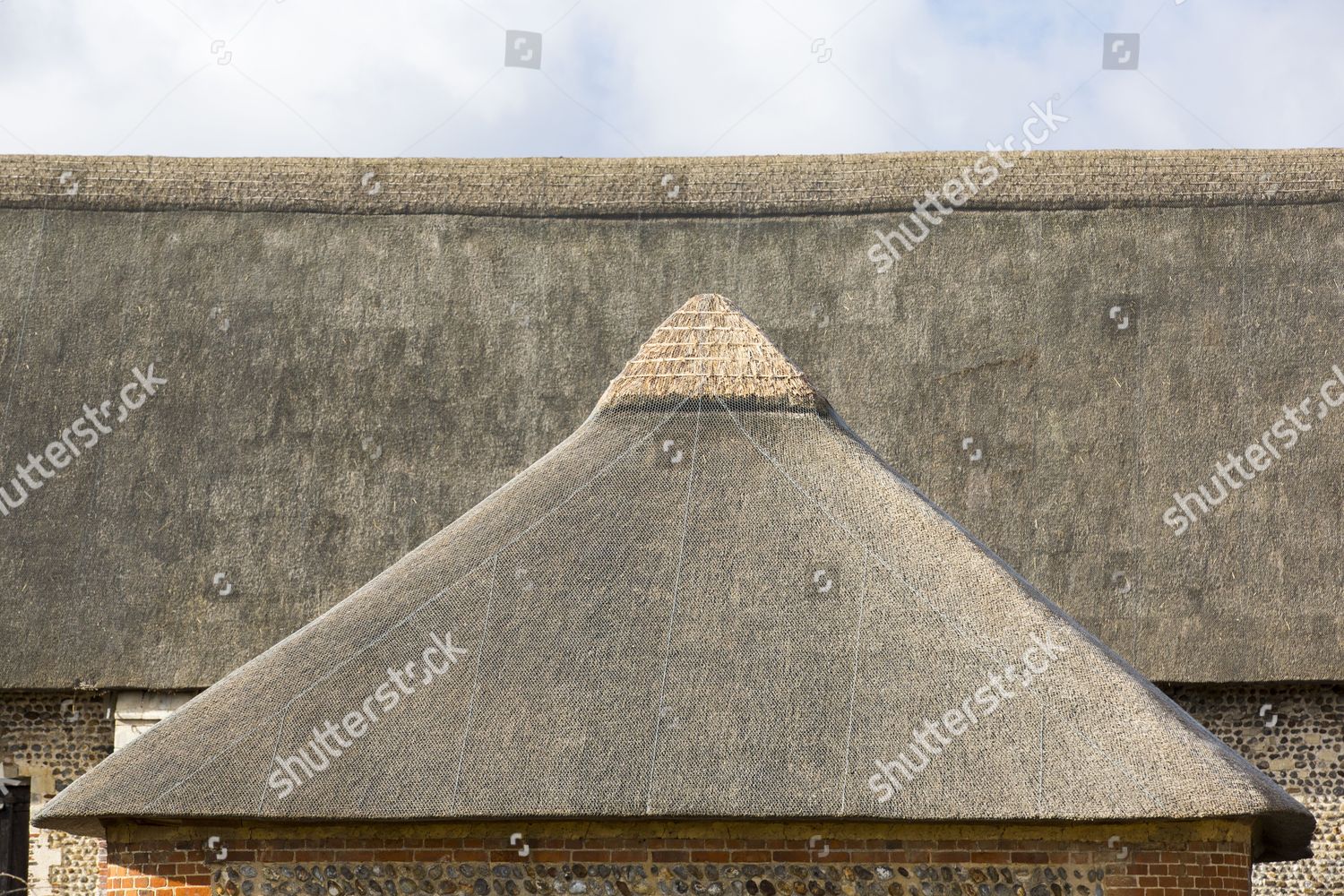 Paston Great Barn One Largest Thatched Editorial Stock Photo - Stock ...