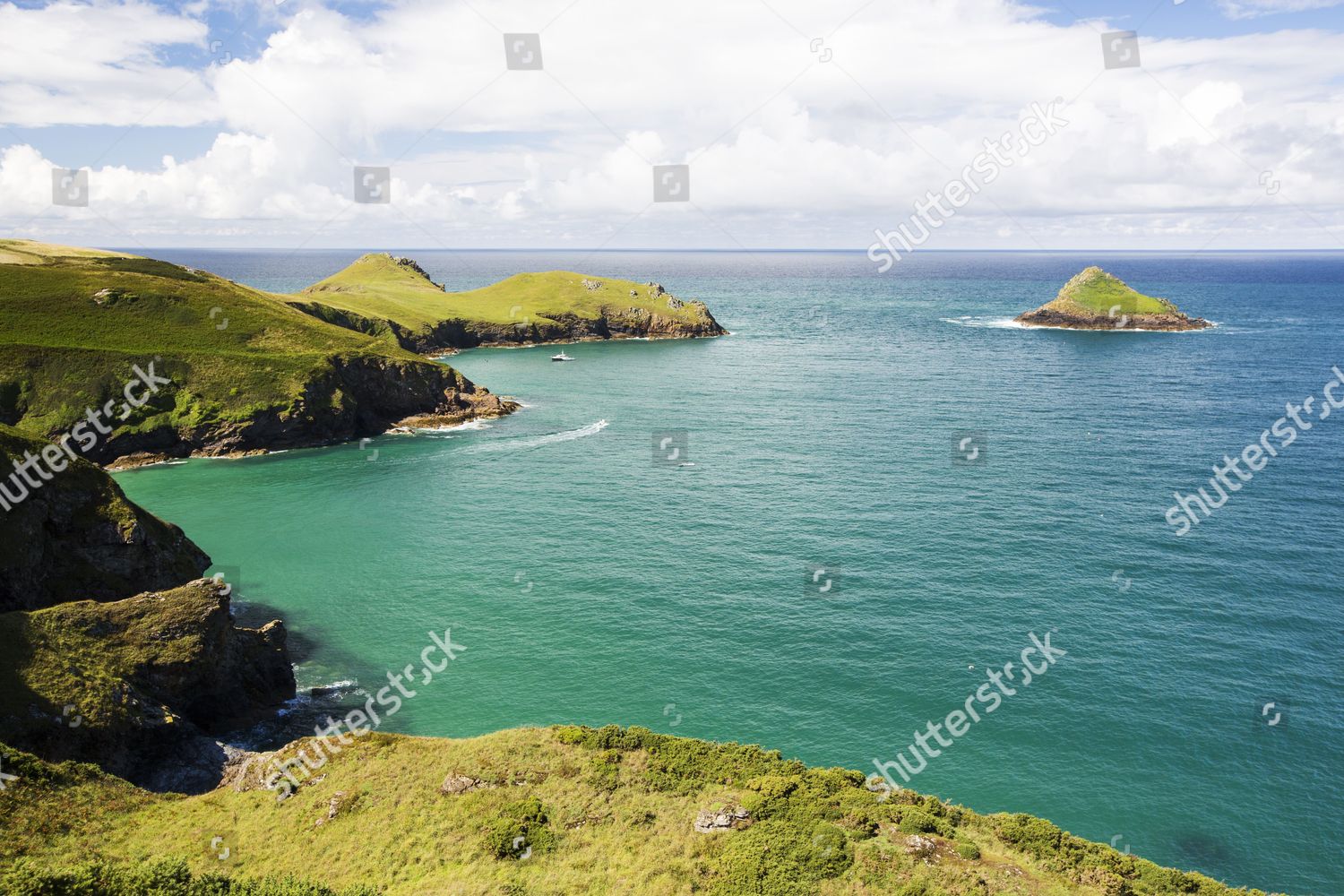 Coastal Sea Cliffs Rumps Point Cornwall Editorial Stock Photo - Stock ...