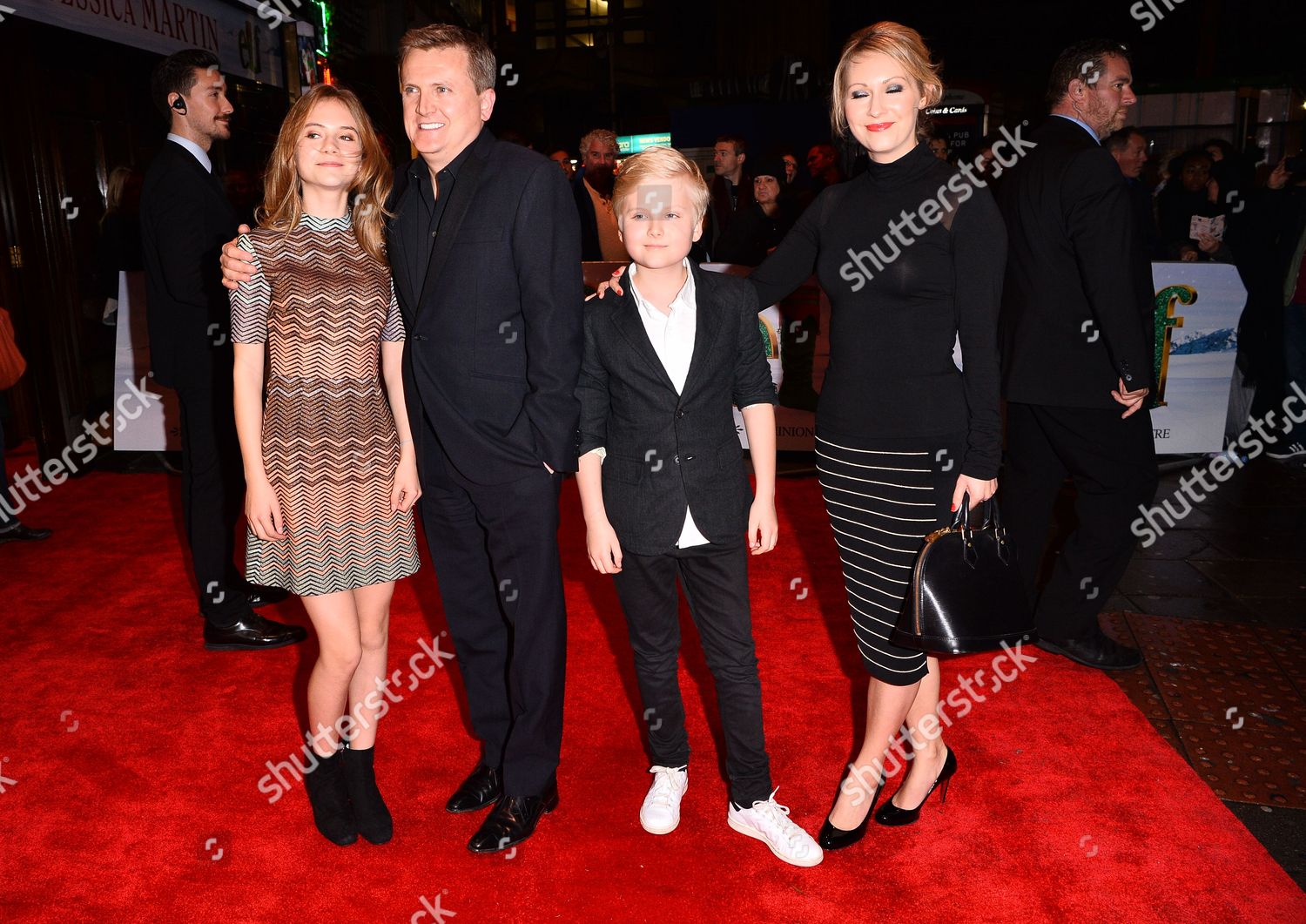 Aled Jones Wife Claire Fossett Daughter Editorial Stock Photo - Stock ...