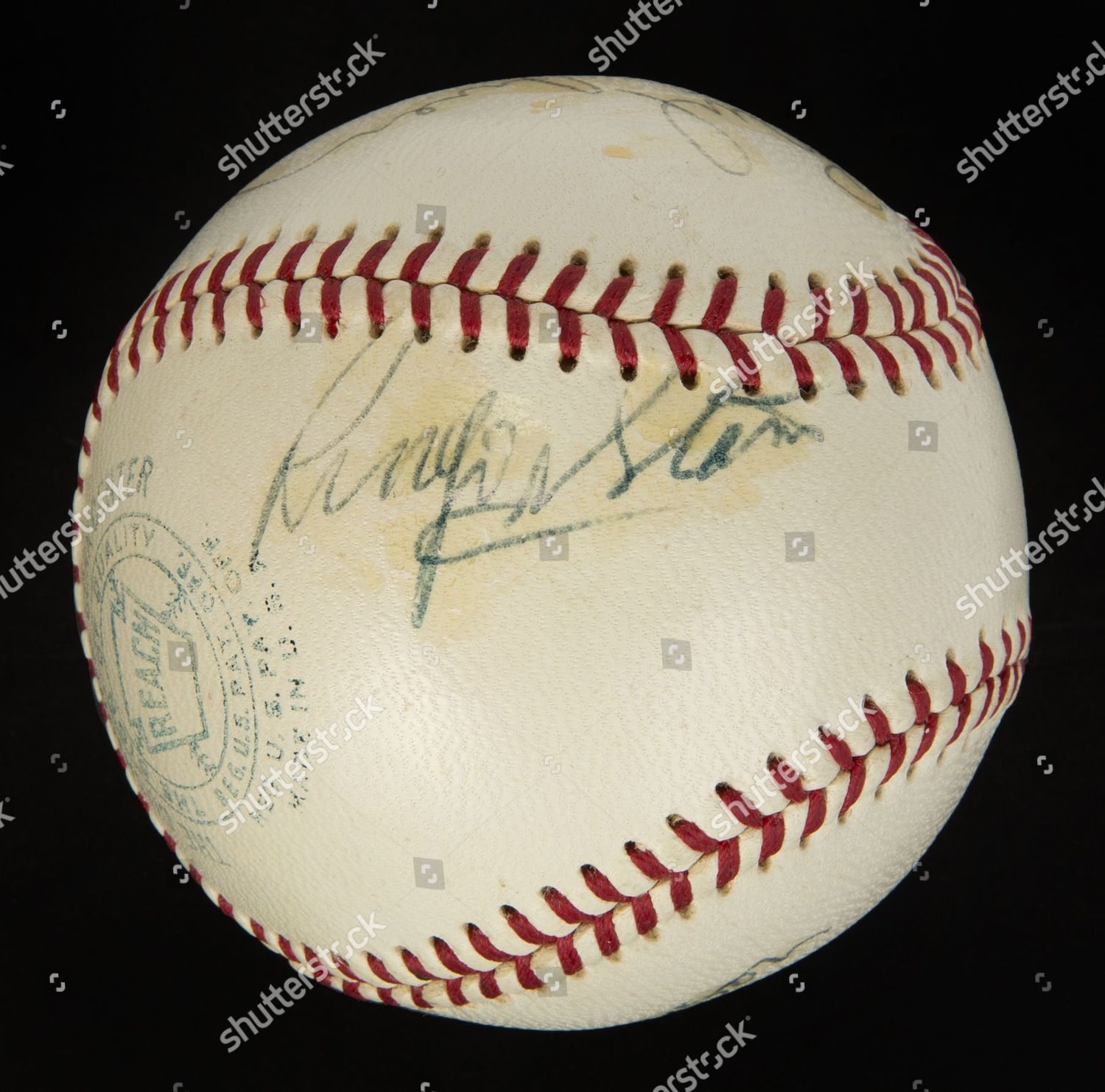 Ringo Starr Signature On Baseball Editorial Stock Photo - Stock Image ...