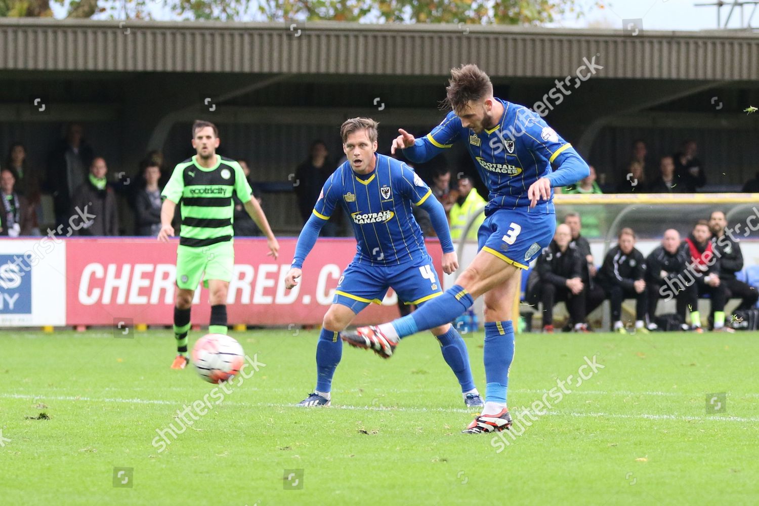 Callum Kennedy Afc Wimbledon Levels Dons Editorial Stock Photo - Stock ...