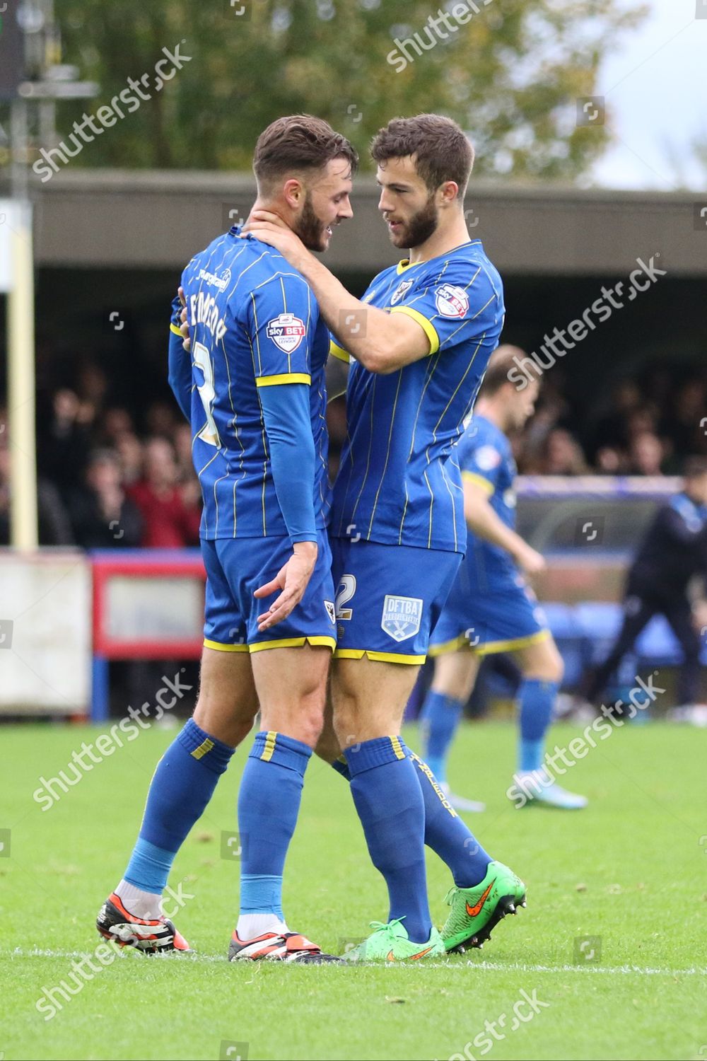Callum Kennedy Afc Wimbledon Celebrates Jon Editorial Stock Photo ...