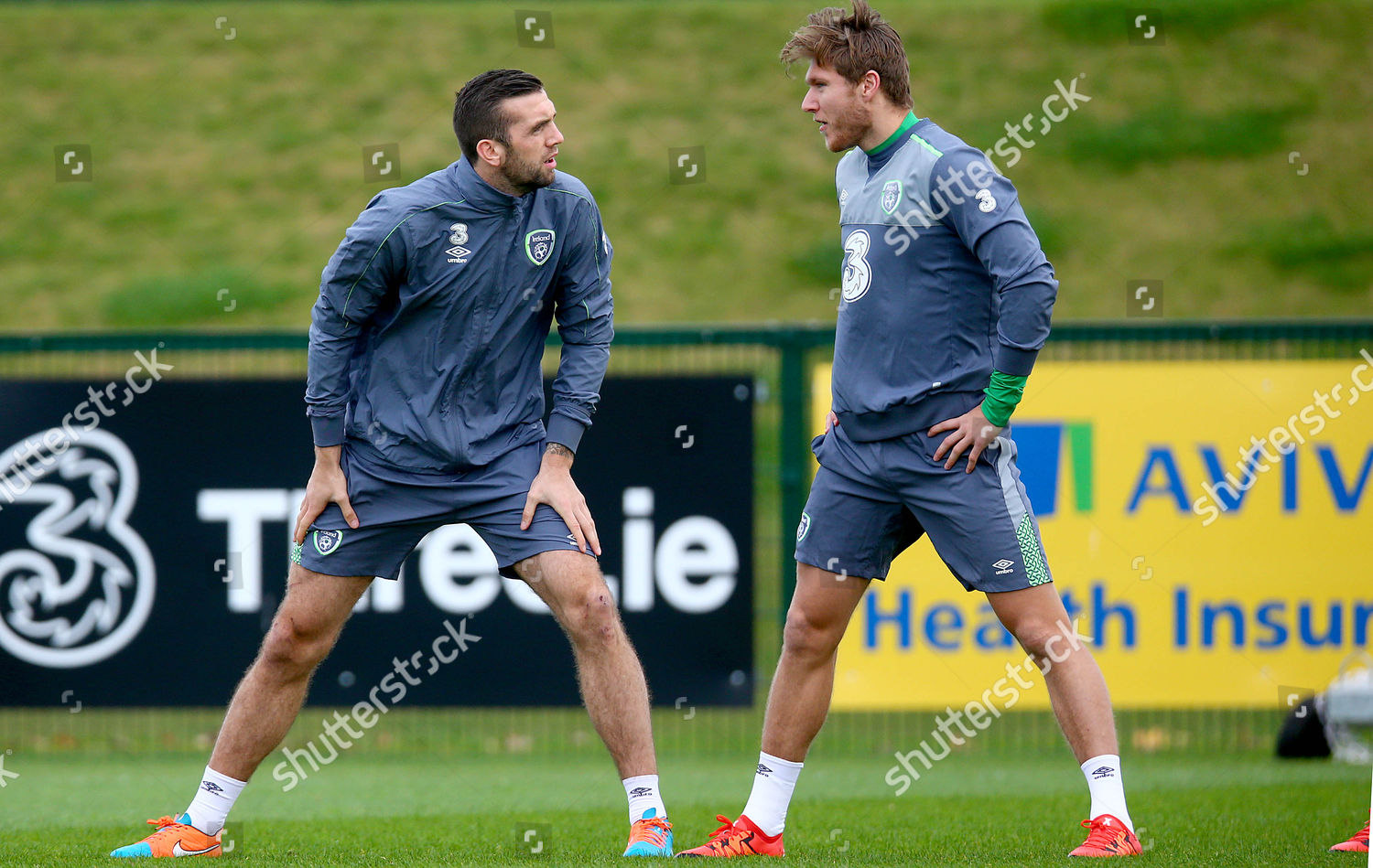 Shane Duffy Jeff Hendrick Editorial Stock Photo - Stock Image ...