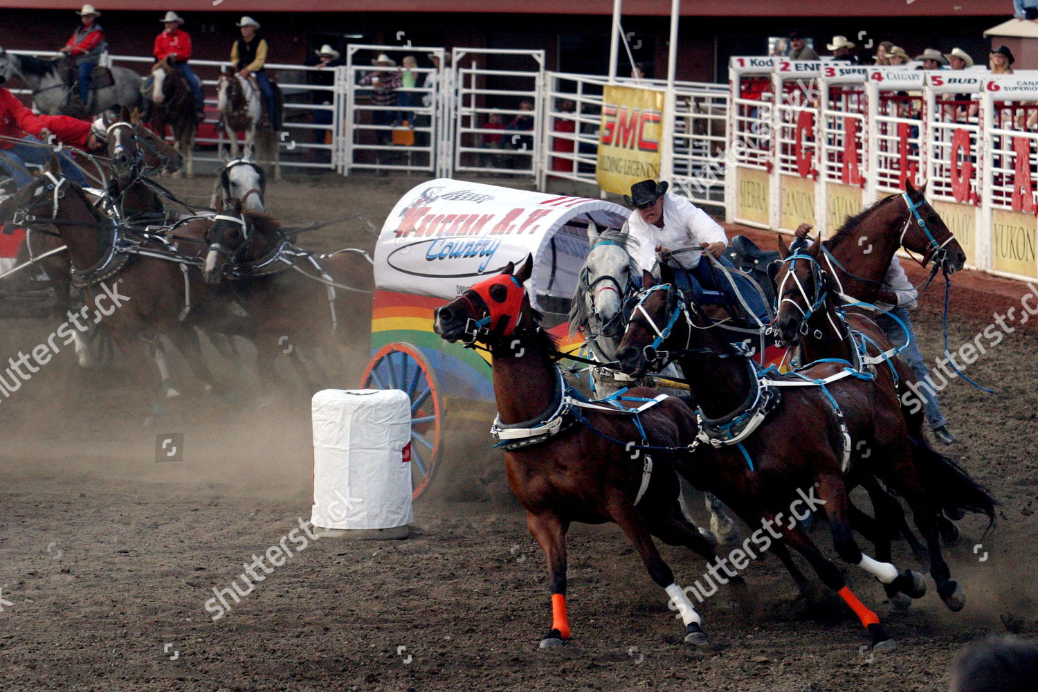 Chuck Wagon Racing Editorial Stock Photo - Stock Image | Shutterstock