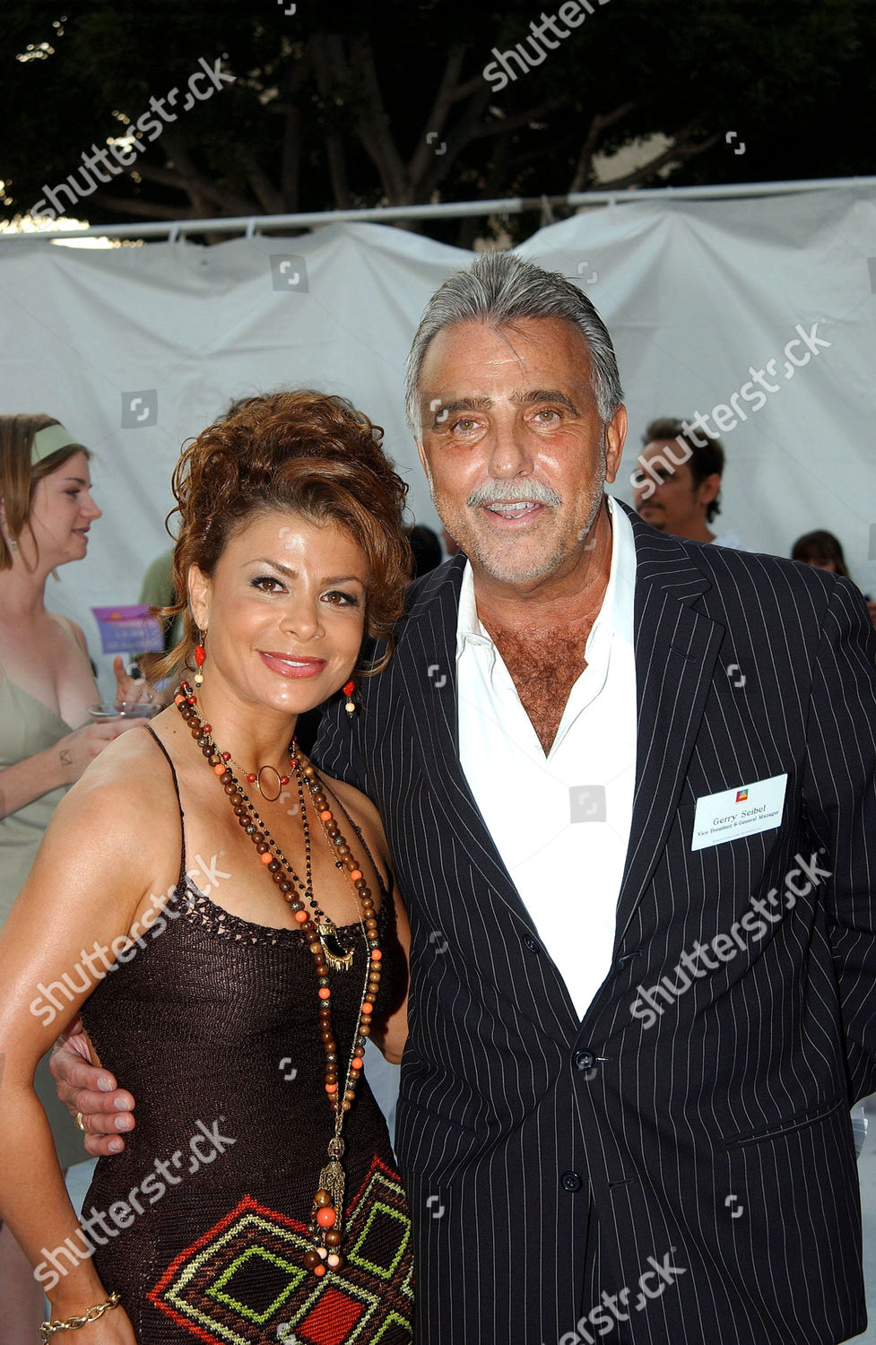 Paula Abdul Gary Seibel Vice President Editorial Stock Photo - Stock ...