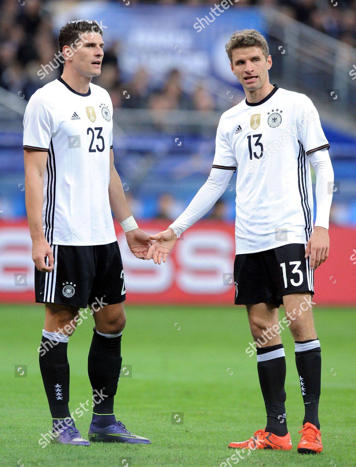 Mario Gomez Germany Thomas Muller Germany Editorial Stock Photo - Stock ...