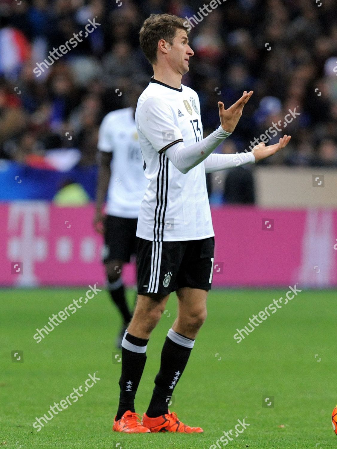 Thomas Muller Germany During International Friendly Editorial Stock ...