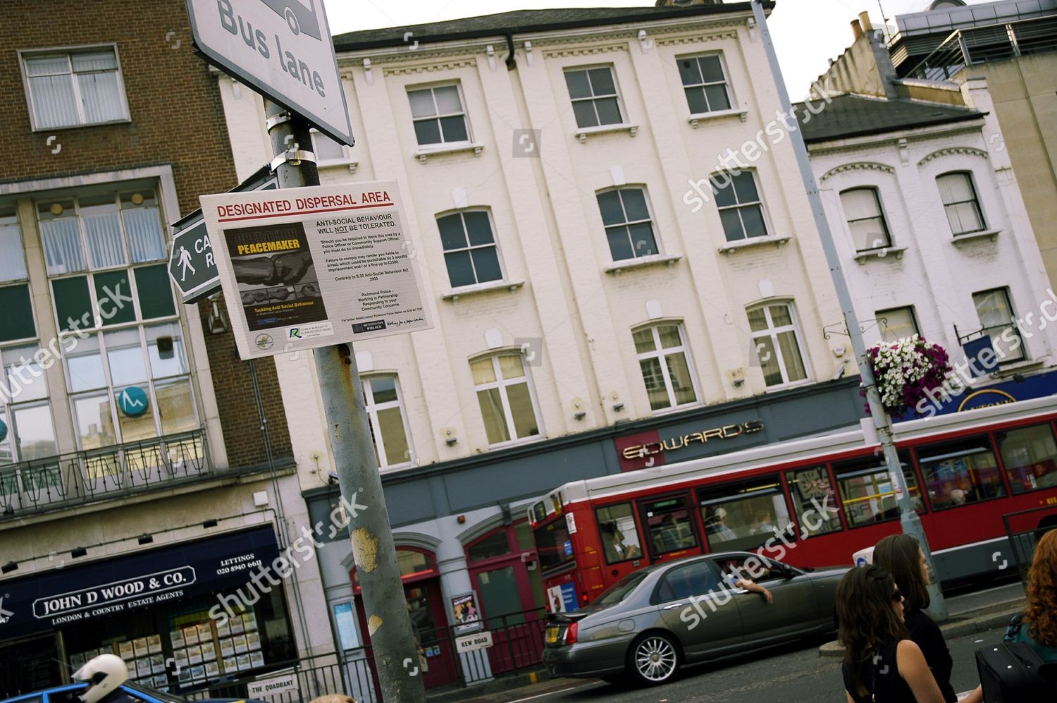 Designated Dispersal Area Sign Richmond 15 Editorial Stock Photo ...