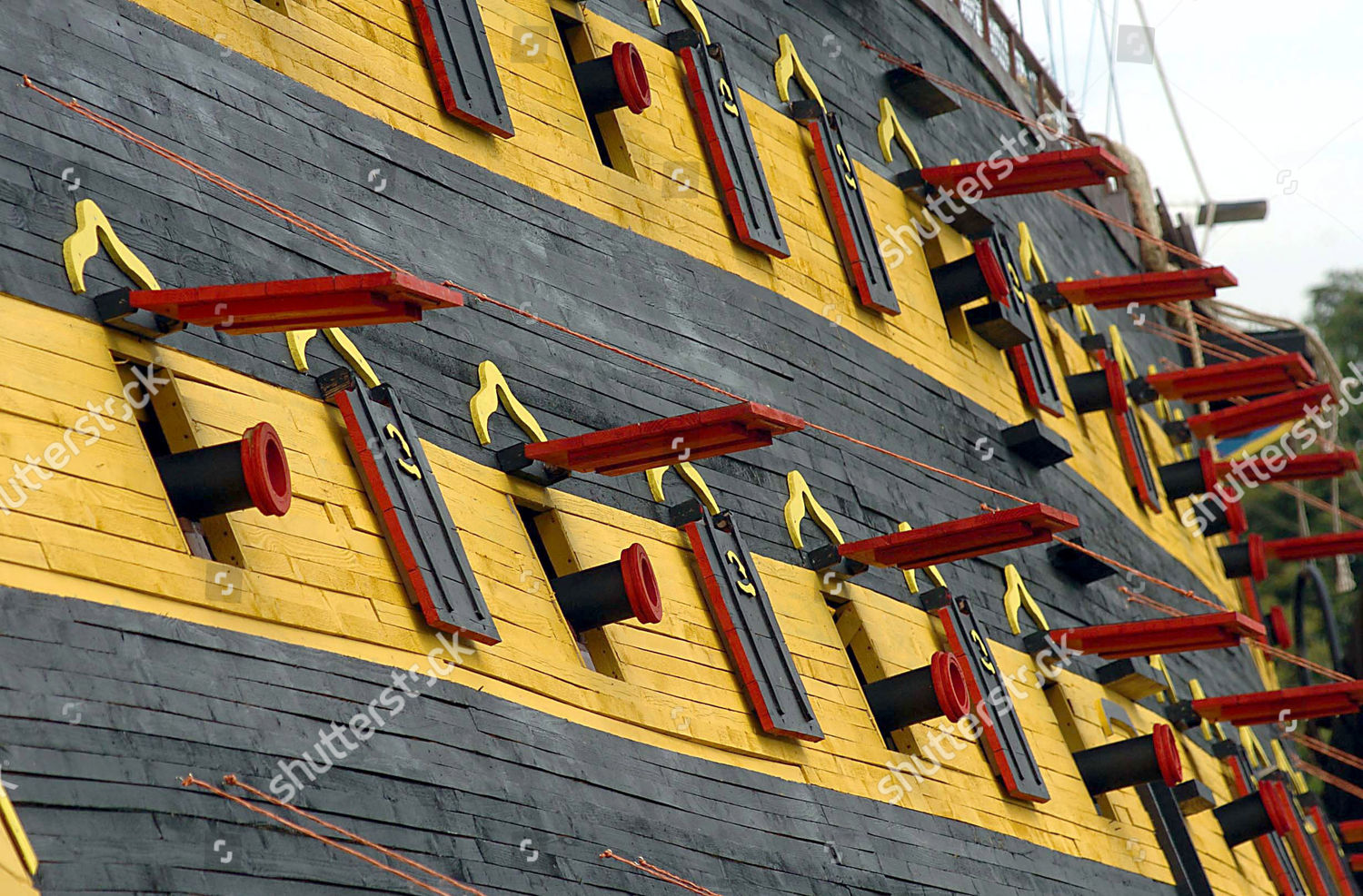 Half Scale Model Hms Victory Which Editorial Stock Photo - Stock Image ...