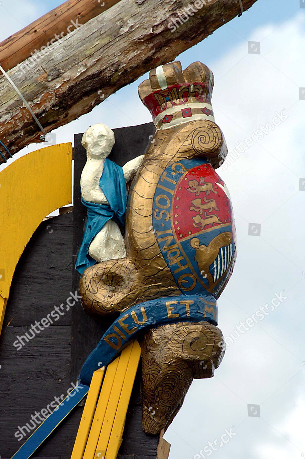 Half Scale Model Hms Victory Which Editorial Stock Photo - Stock Image ...