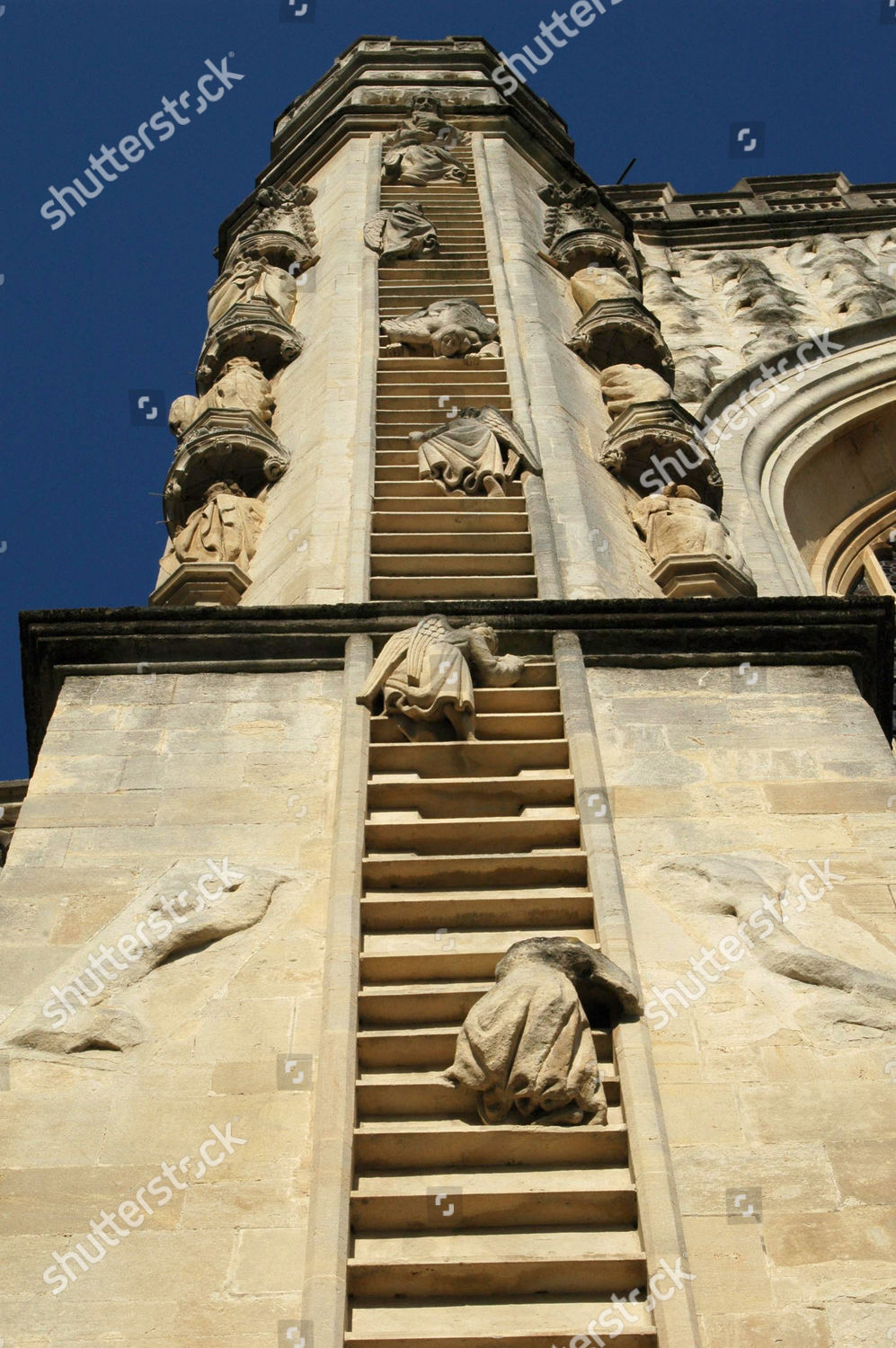 Jacobs Ladder Depicting Climb Angels Heaven Editorial Stock Photo ...