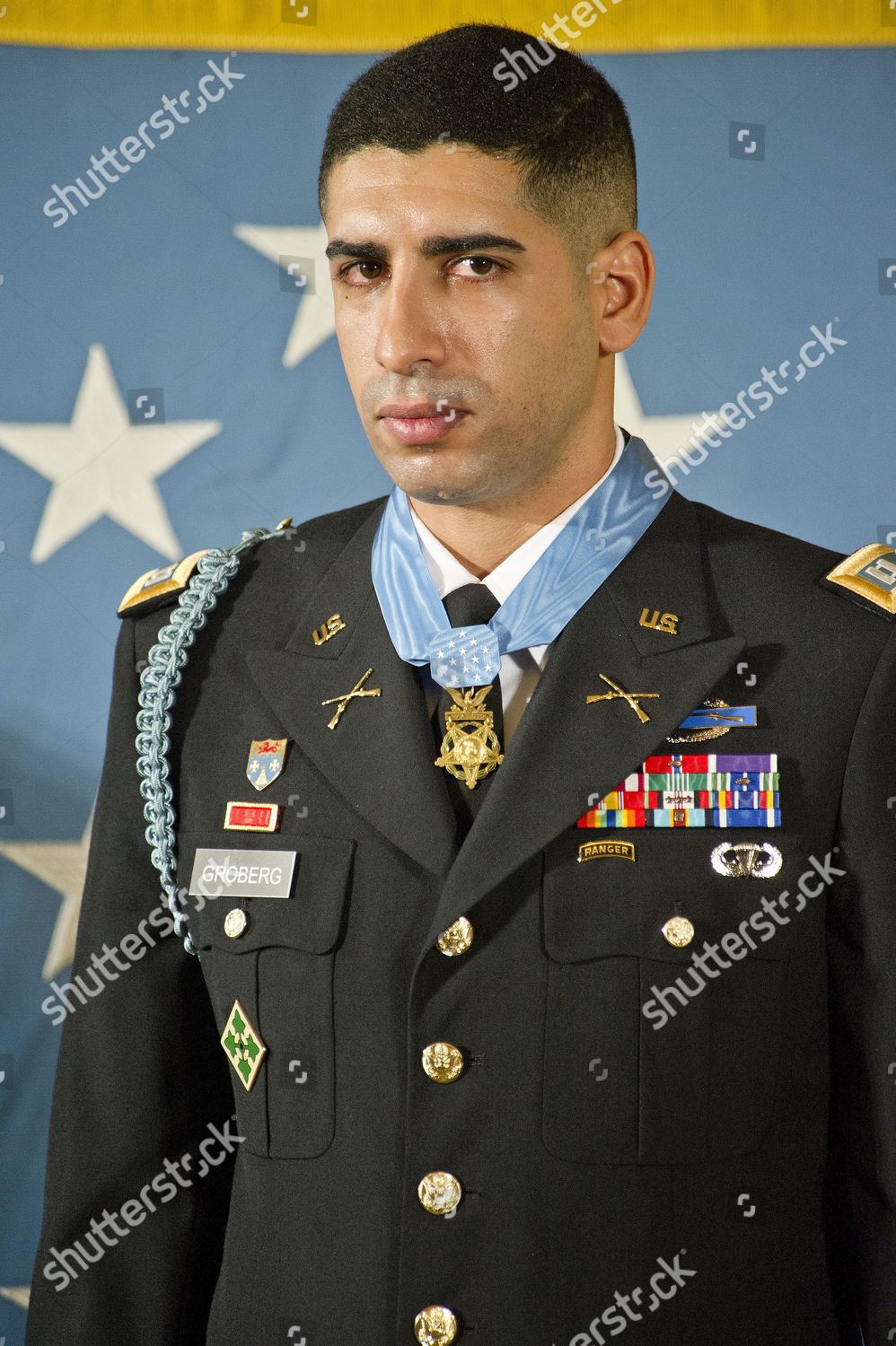 Us Army Captain Florent Groberg Receives Editorial Stock Photo - Stock ...