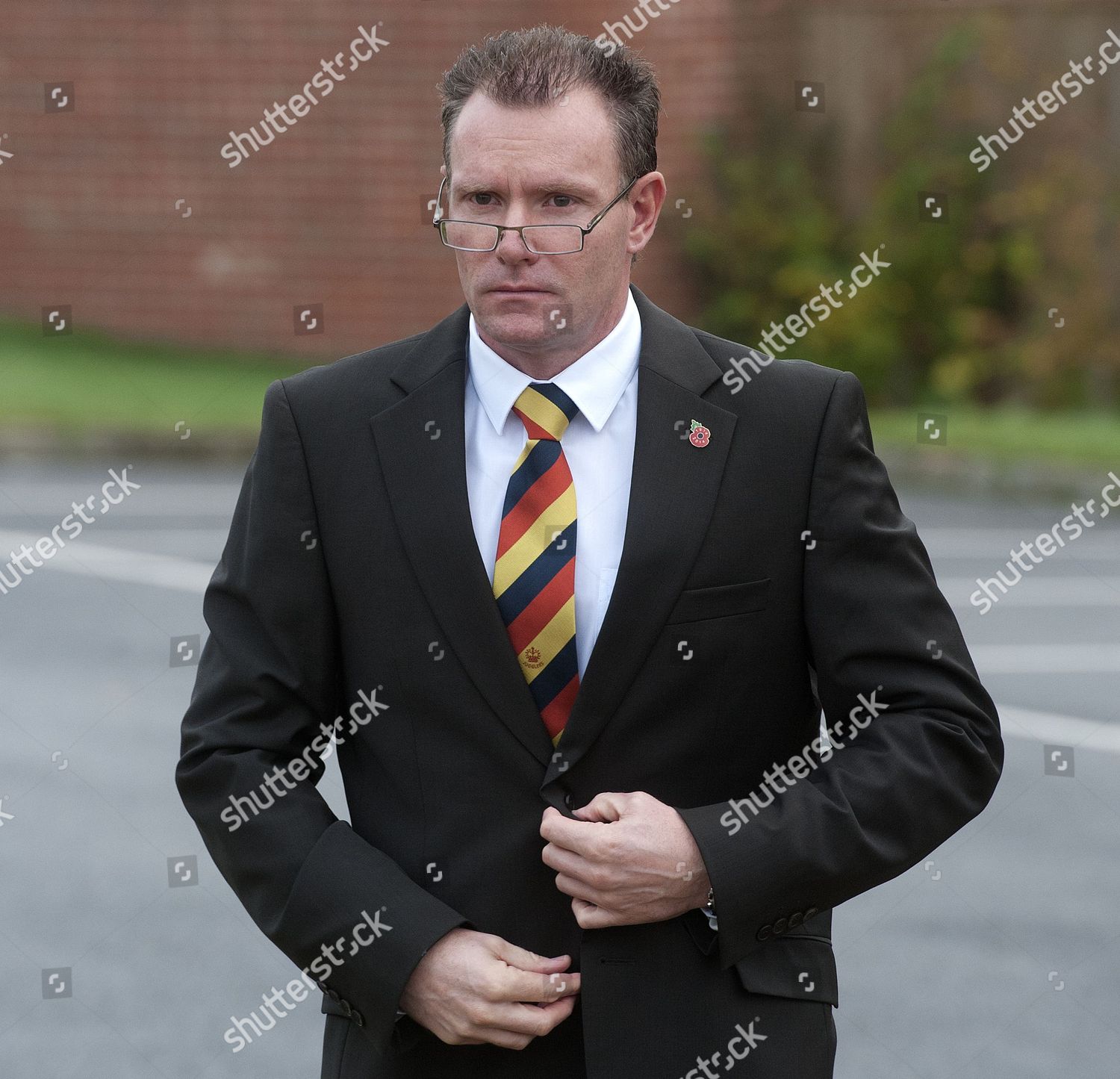 Sergeant Major Martin Holder Arrives Court Editorial Stock Photo ...